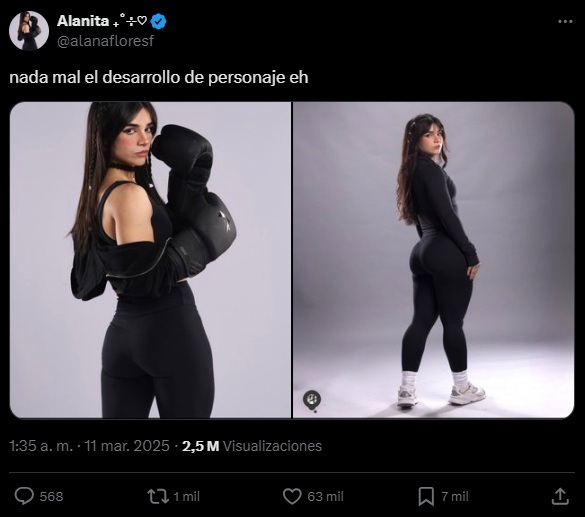 Alana muestra su increíble cambio físico para esta Velada del Año 5 ...