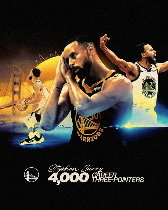 Curry reinventa el baloncesto con 4.000 triples para la historia: "Es como una bailarina"