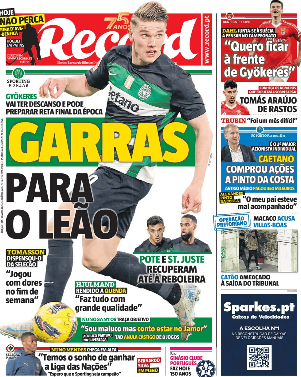 Las portadas del día
