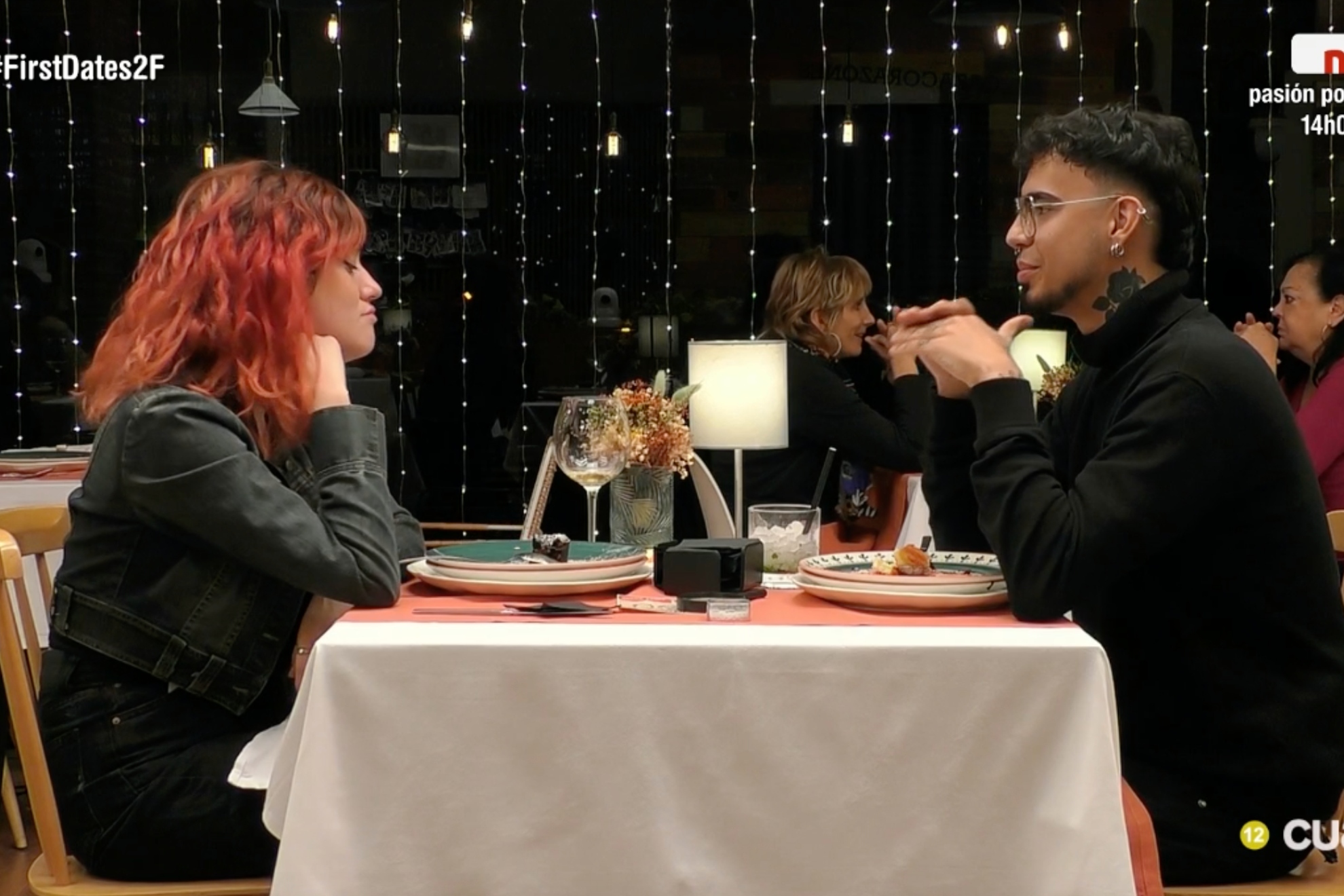 Una soltera revela a su cita de 'First Dates' sus intenciones: "Voy a ...