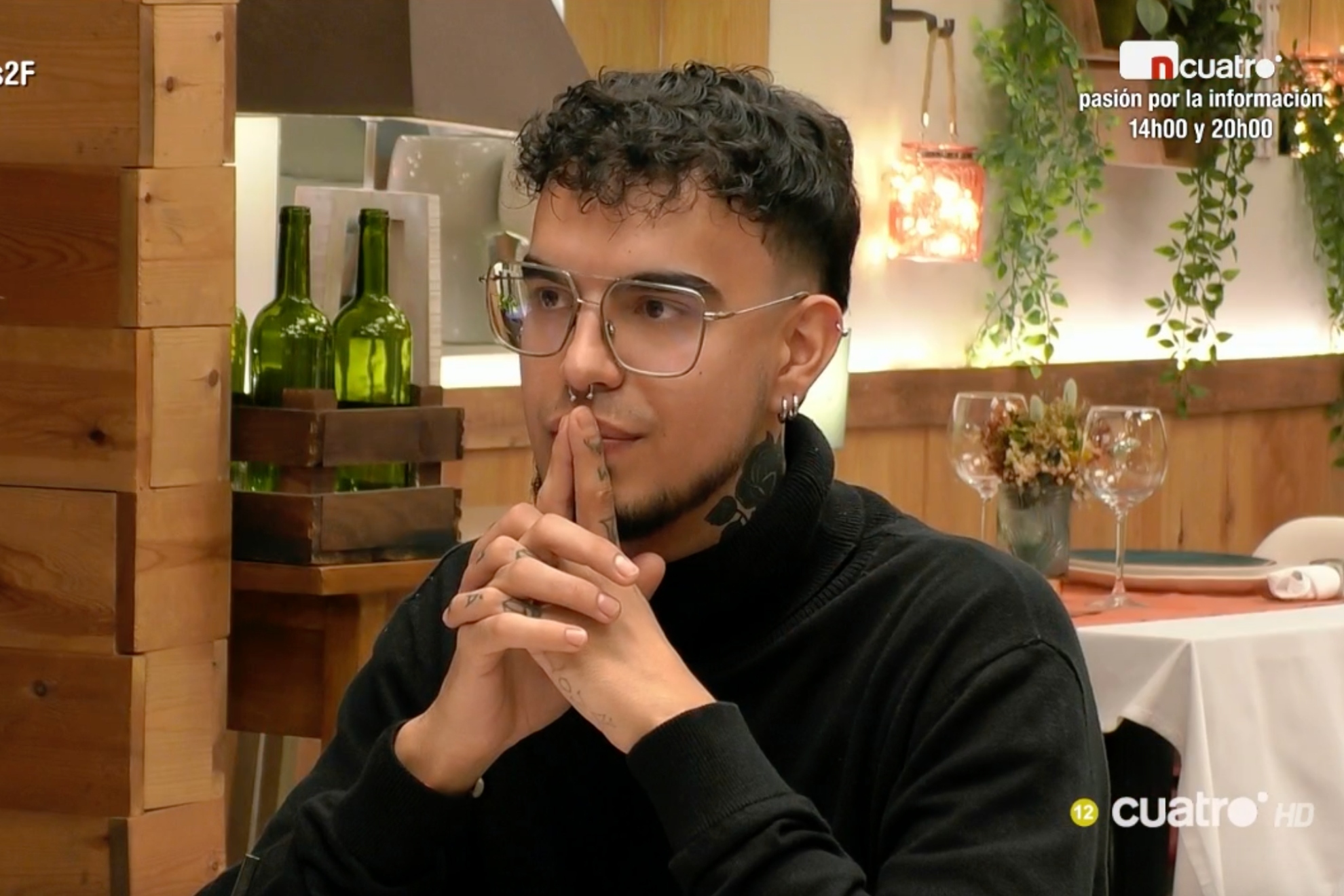 Una soltera revela a su cita de 'First Dates' sus intenciones: "Voy a ...