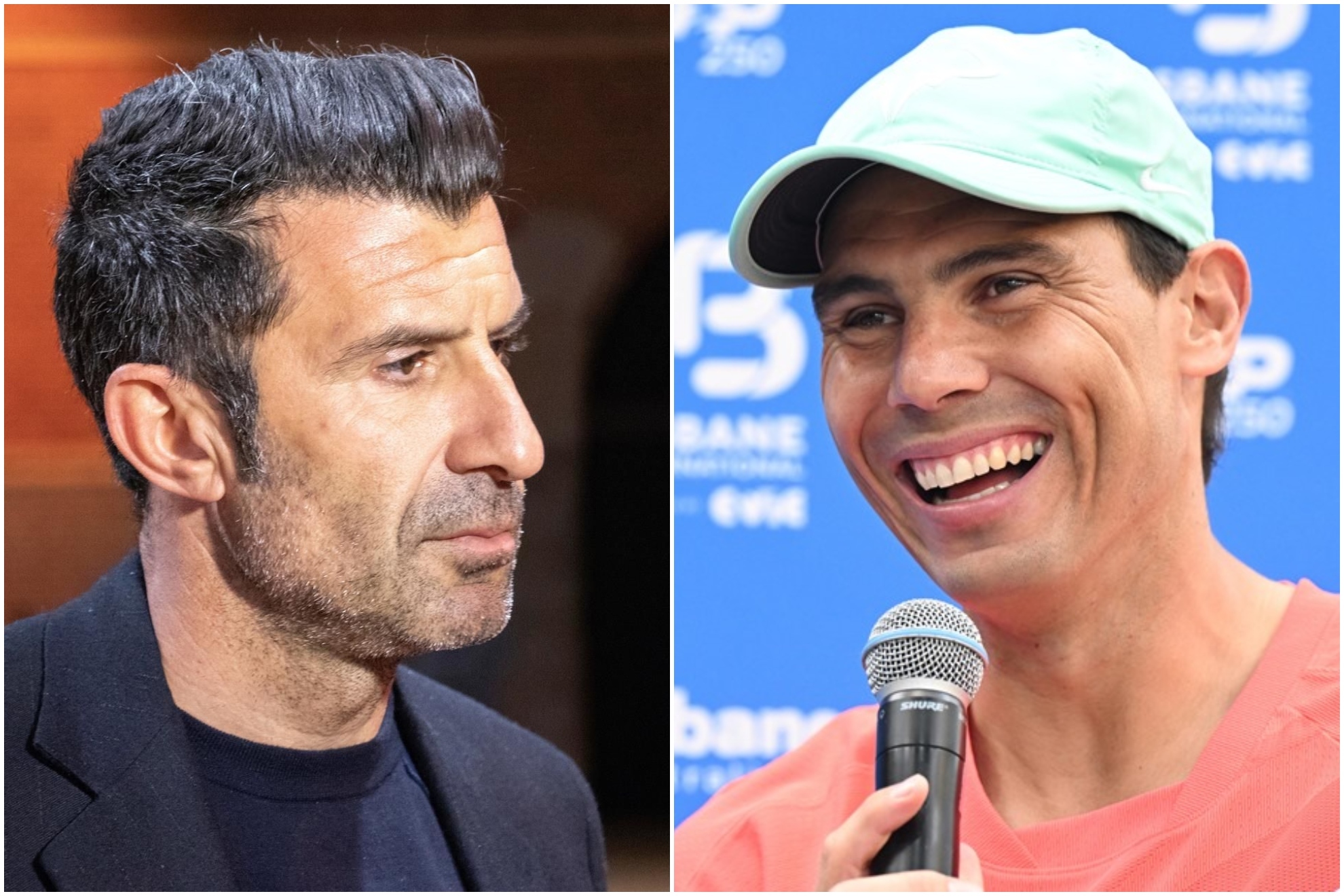 Figo sale en defensa de Nadal por su visión del feminismo: "Lo que te j ...