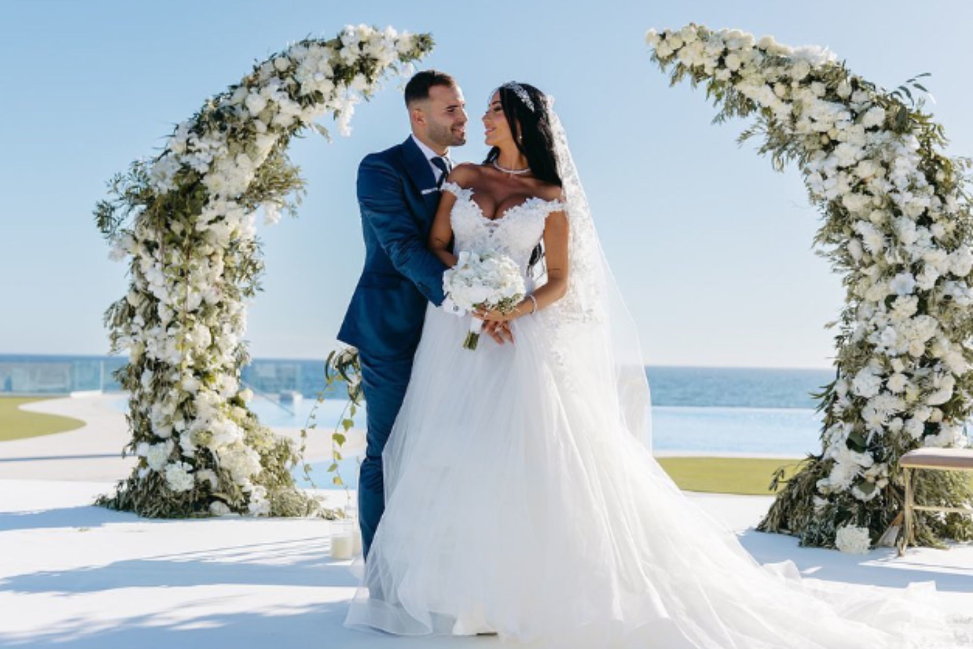 Así fue la lujosa boda de Aurah Ruiz y Jesé Rodríguez: más de 200 ...