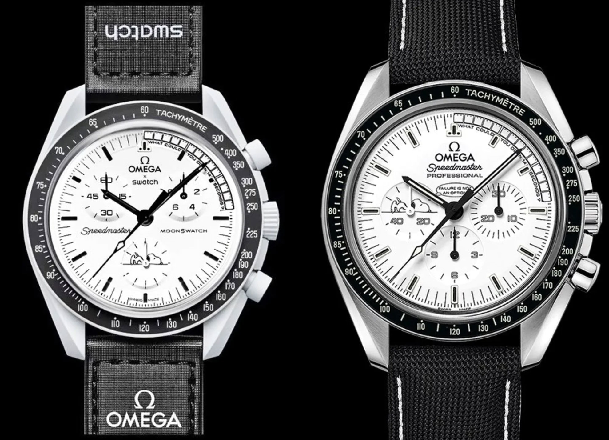 Swatch la vuelve a liar con su nuevo lanzamiento, un MoonSwatch Snoopy ...