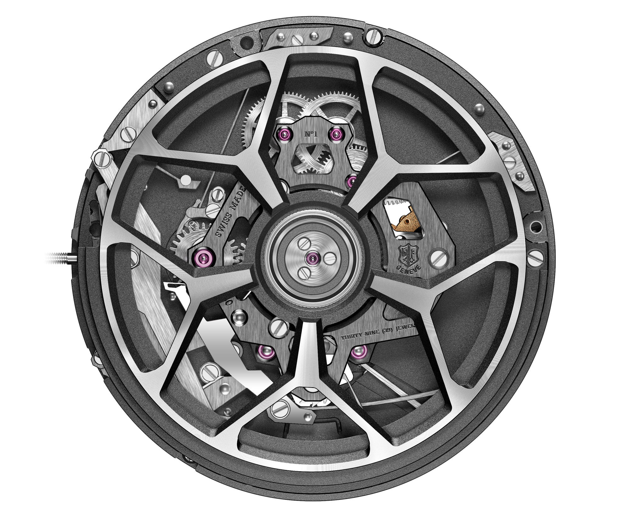 Una visión en Verde Mantis: Roger Dubuis Excalibur Spider Flyback ...