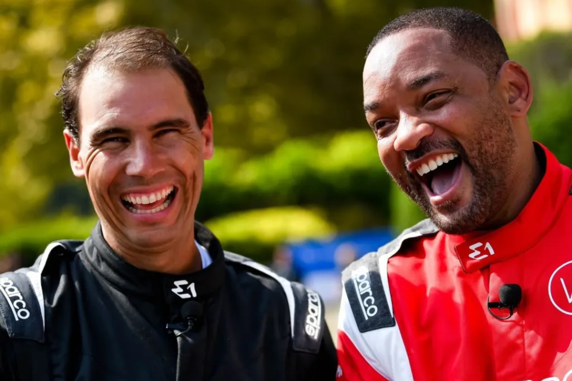 El sorprendente encuentro de Rafa Nadal con Will Smith en Italia