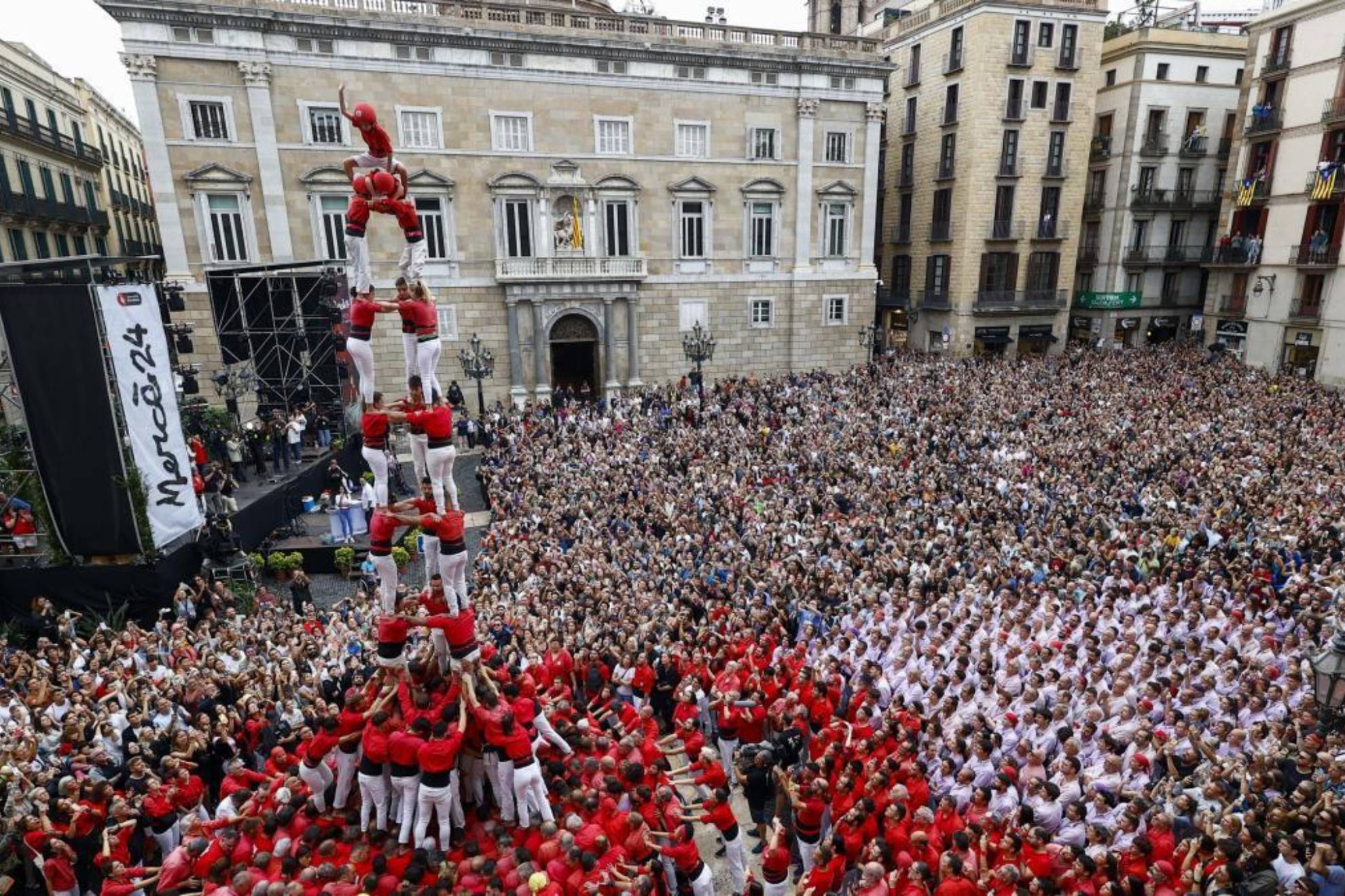 Castells, icono de las fiestas de La Mercè: ¿patrimonio de la cultura ...