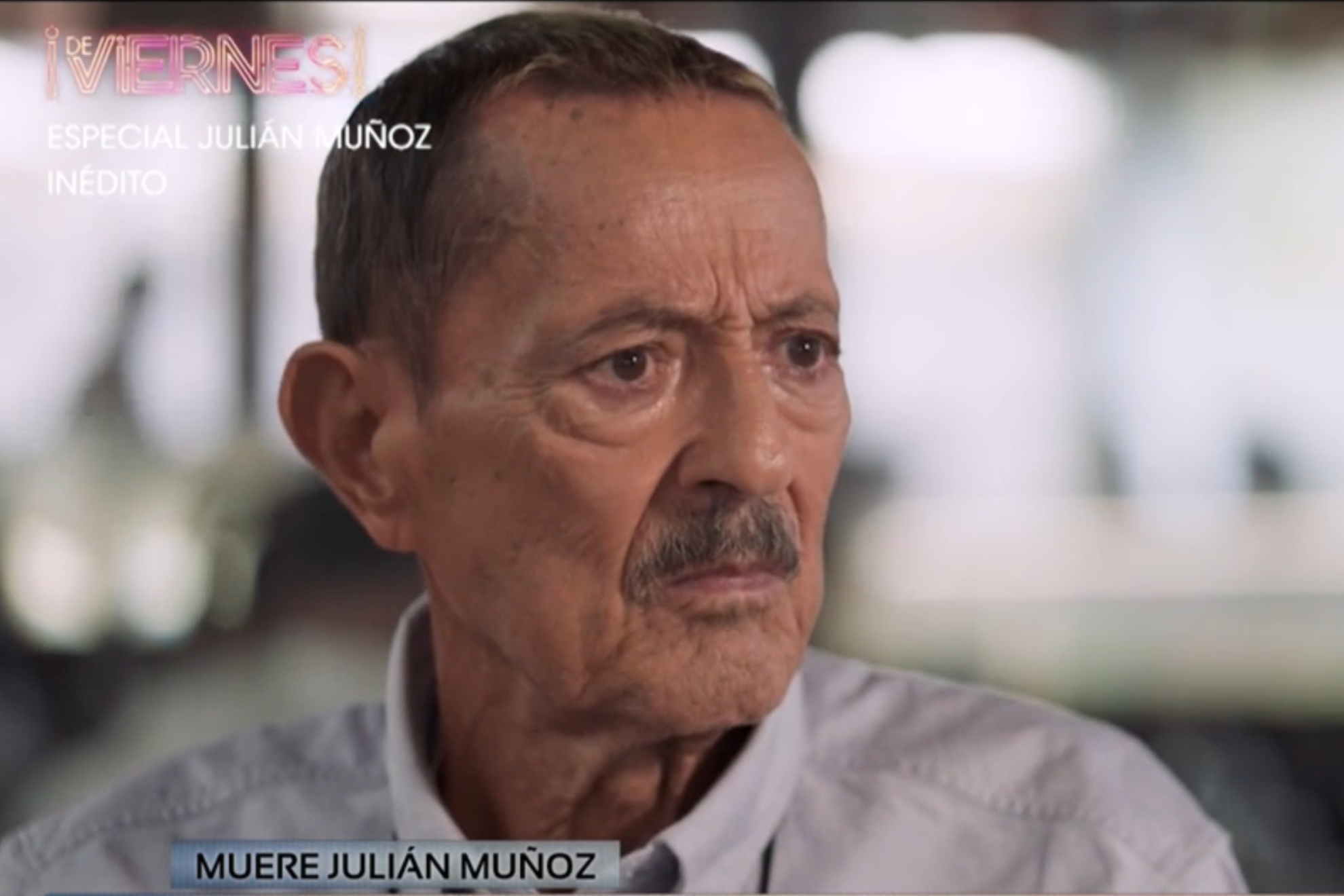La última petición de Julián Muñoz en su entrevista póstuma: "Quiero que se emita cuando yo me ...