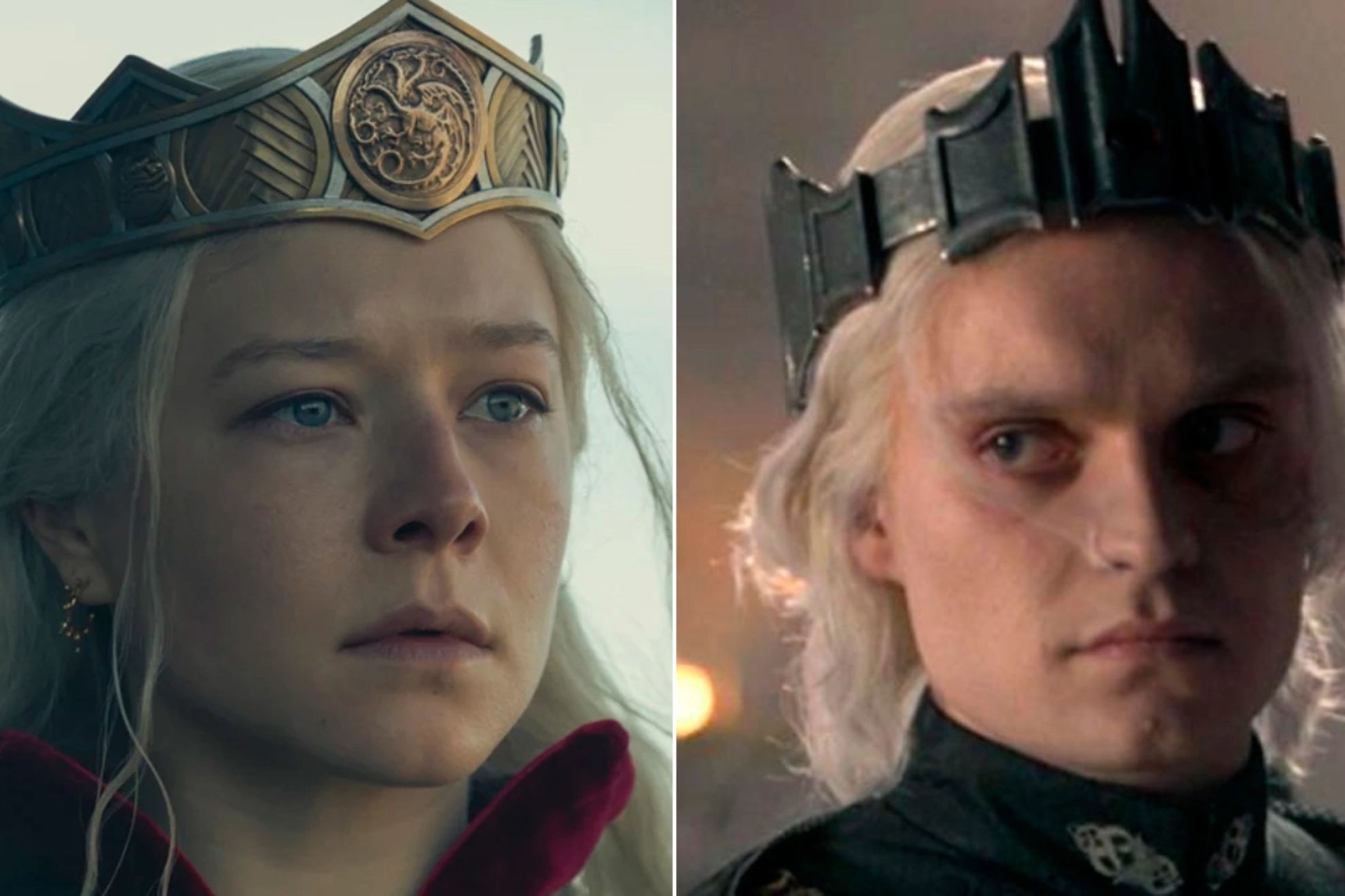 Descubre el significado de las coronas de Rhaenyra y Aegon II Targaryen ...