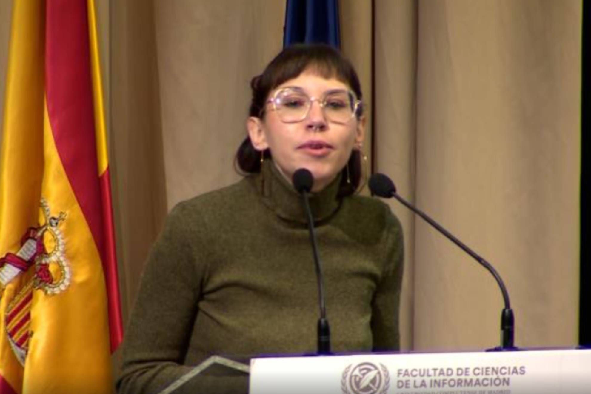 El polémico discurso de una alumna de la Complutense contra Ayuso: "Hoy ...