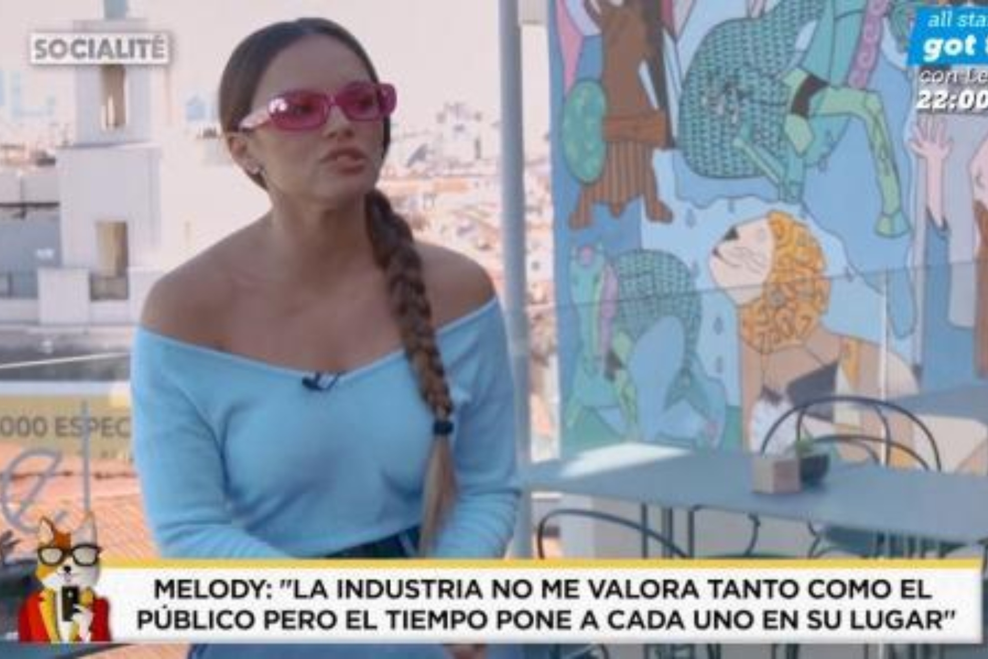 Melody lanza un dardo a la industria musical: “El tiempo pone a todo el ...