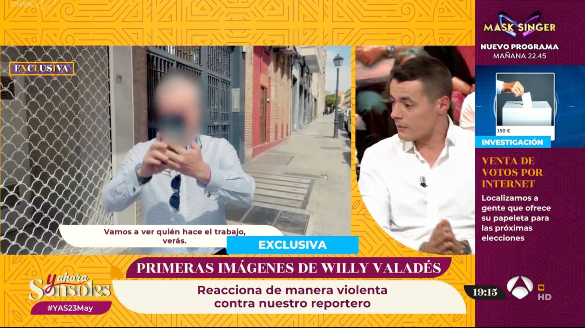Se desvelan las primeras imágenes de Willy Valadés: sale corriendo de ...