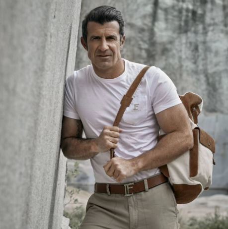 Luis Figo lanza su propia marca de ropa llamada LF