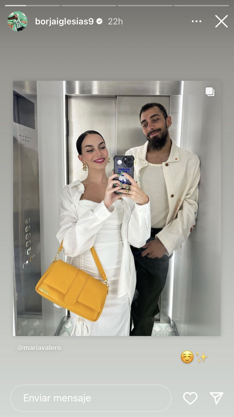 Así es la infuencer María Valero, nueva novia de Borja Iglesias