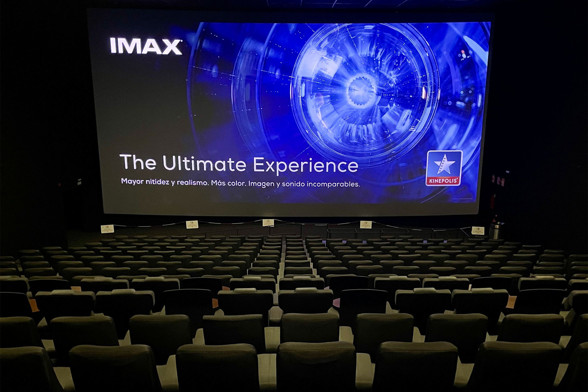 Kinépolis abre su primera sala IMAX en España