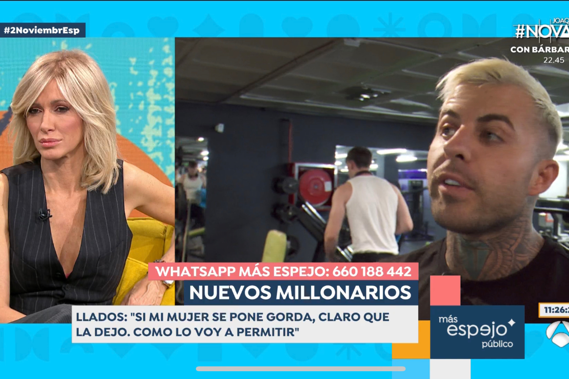 Llados y su desprecio en 'Espejo Público': "Mi reloj vale más que toda ...