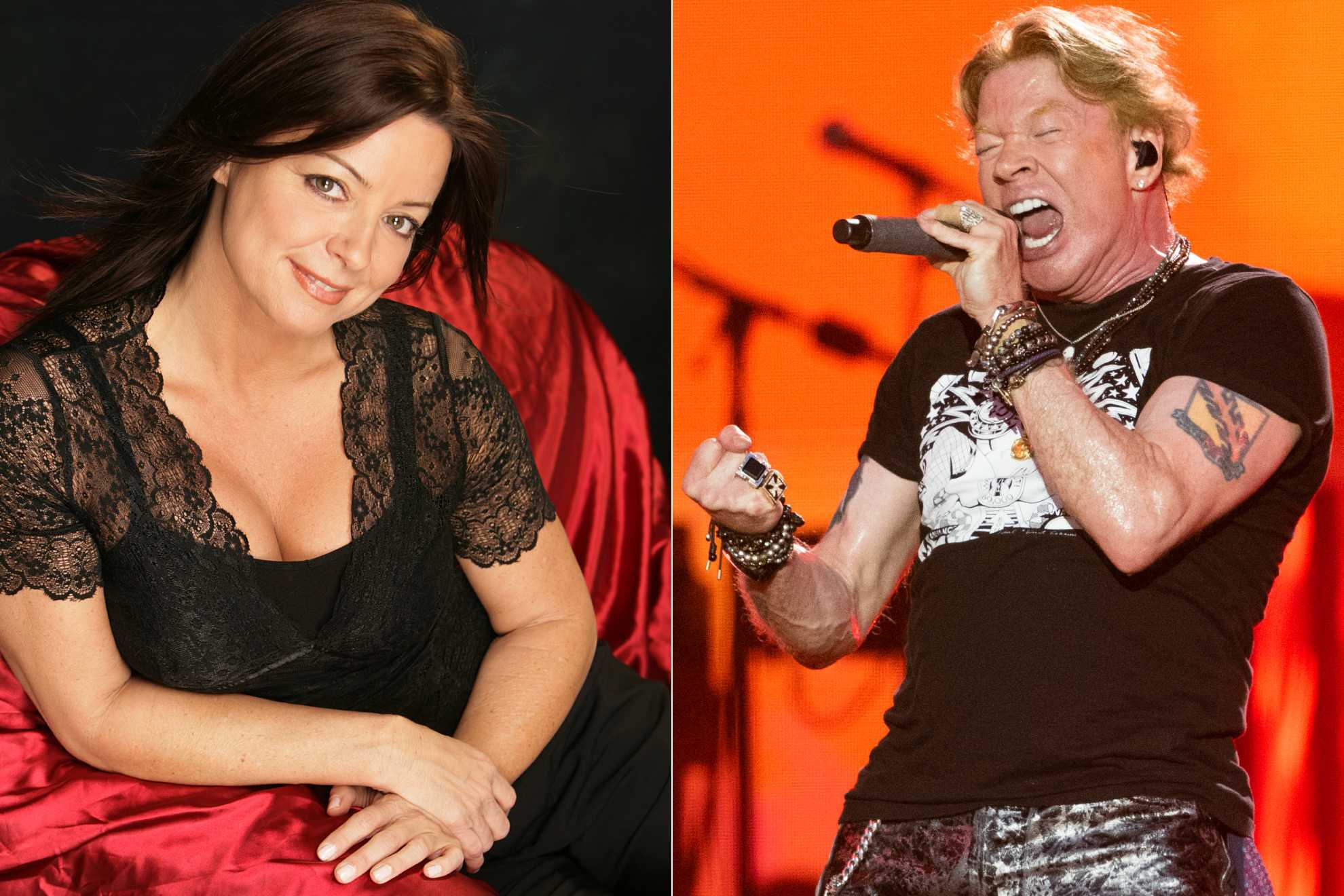 Axl Rose, acusado de violar a la modelo y actriz Sheila Kennedy