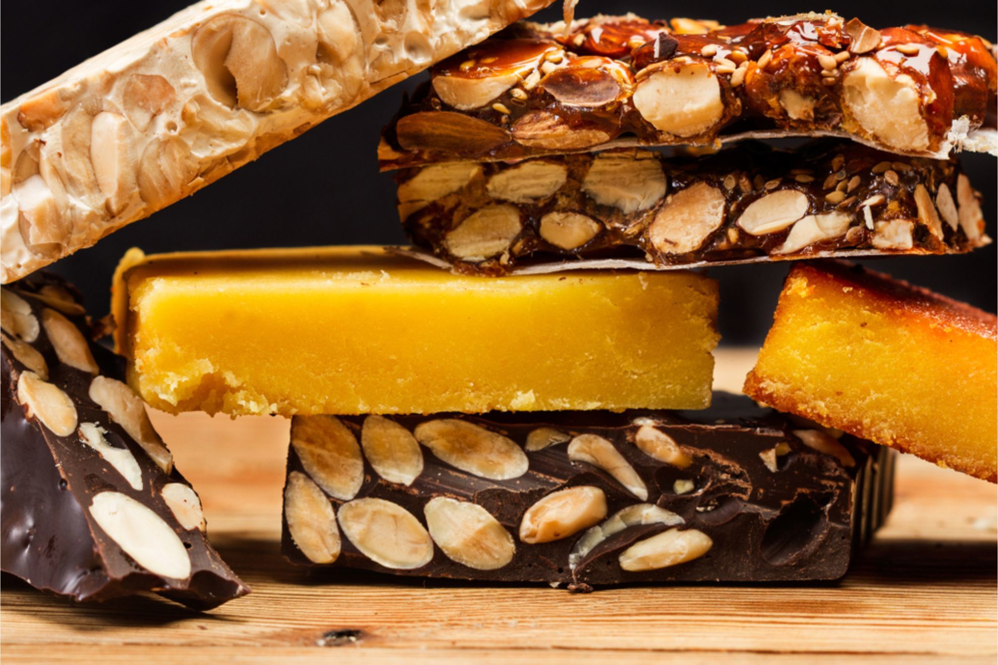 Los sabores de turrón más raros en este 2023: jamón, nachos con ...