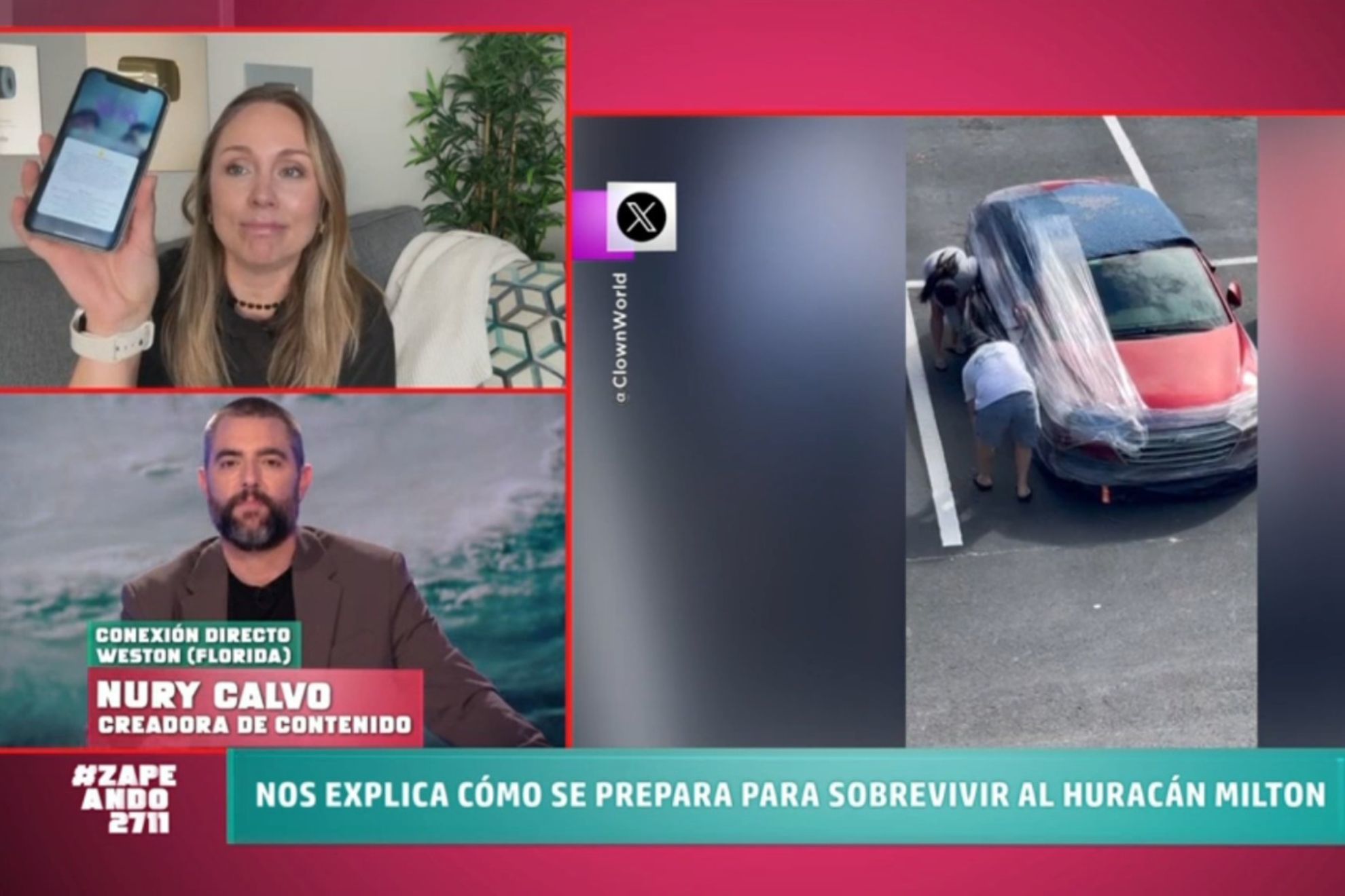 Una influencer recibe en directo en 'Zapeando' un mensaje del gobierno ...