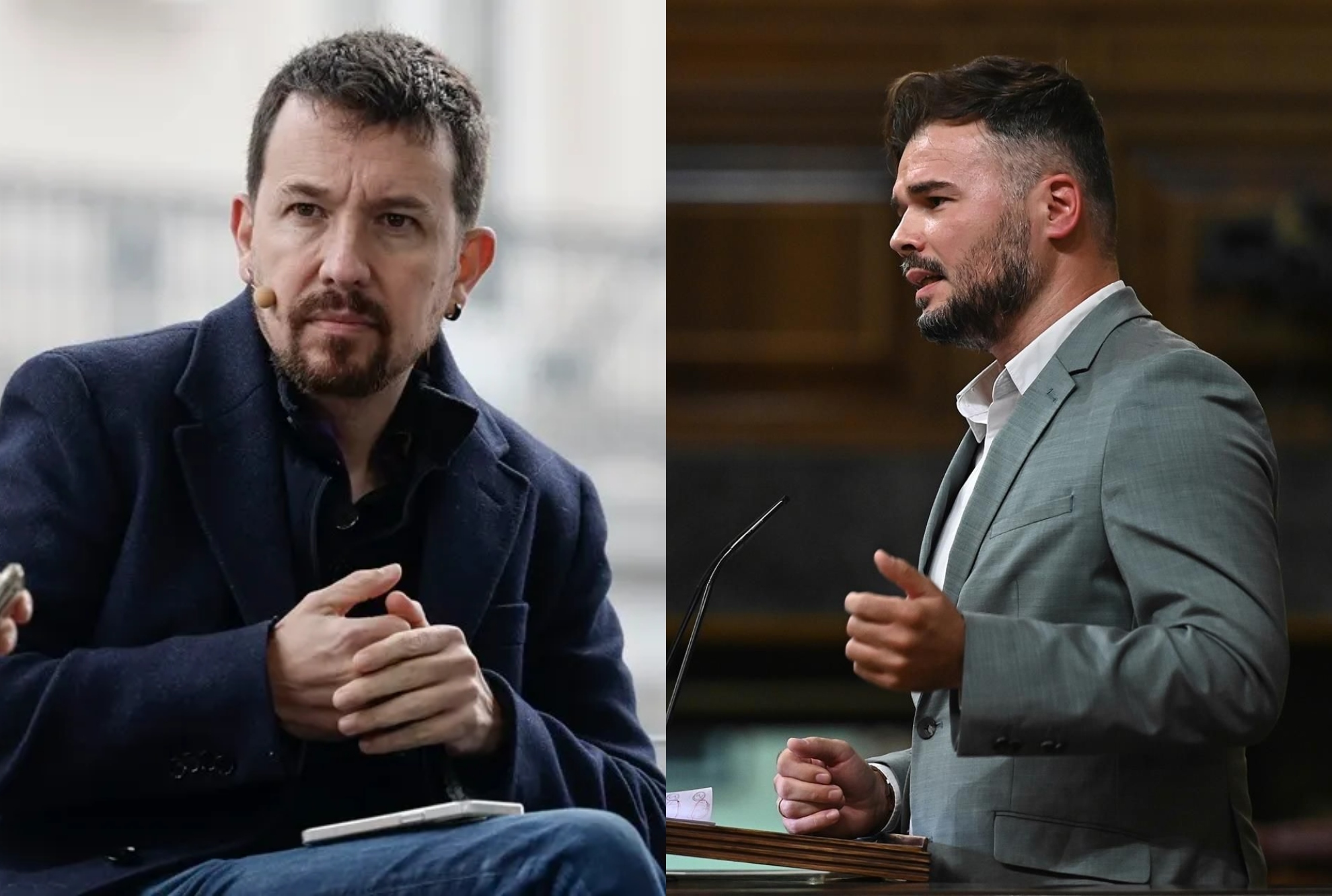 El 'dardo' de Gabriel Rufián a Pablo Iglesias por su forma de vestir ...