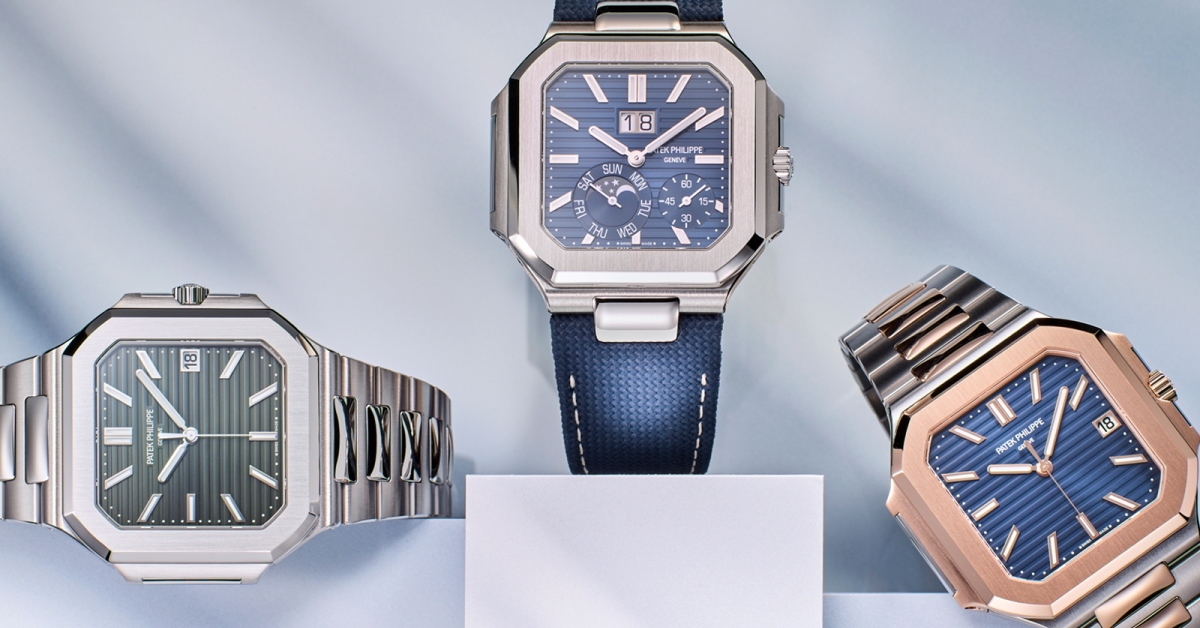 Patek Philippe hace historia con el lanzamiento del Cubitus, su primer ...