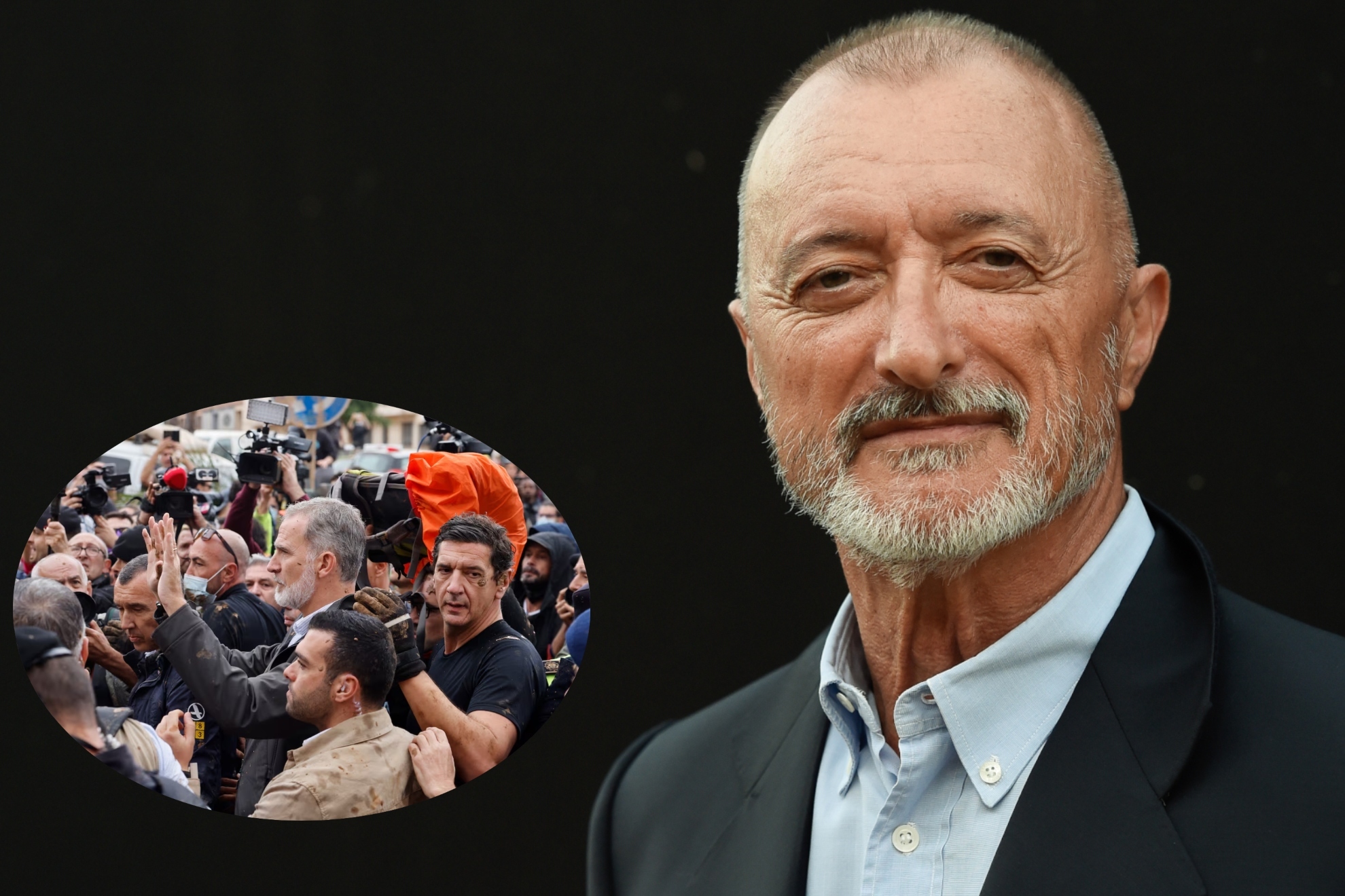 Arturo Pérez-Reverte ensalza a Felipe VI y ataca a Carlos Mazón y Pedro ...