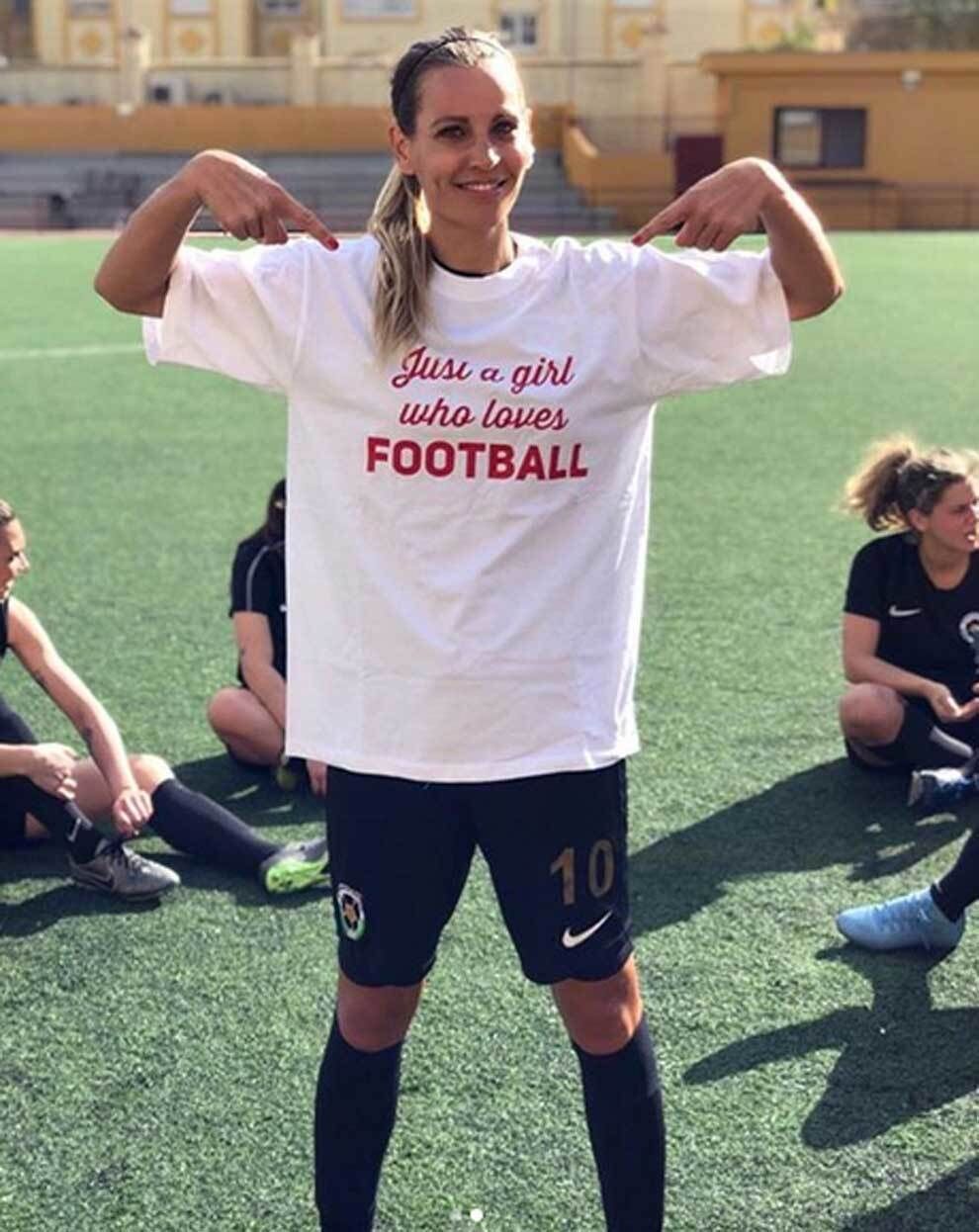 Así es María José Camacho, exfutbolista y viuda de Arnau: portada de ...