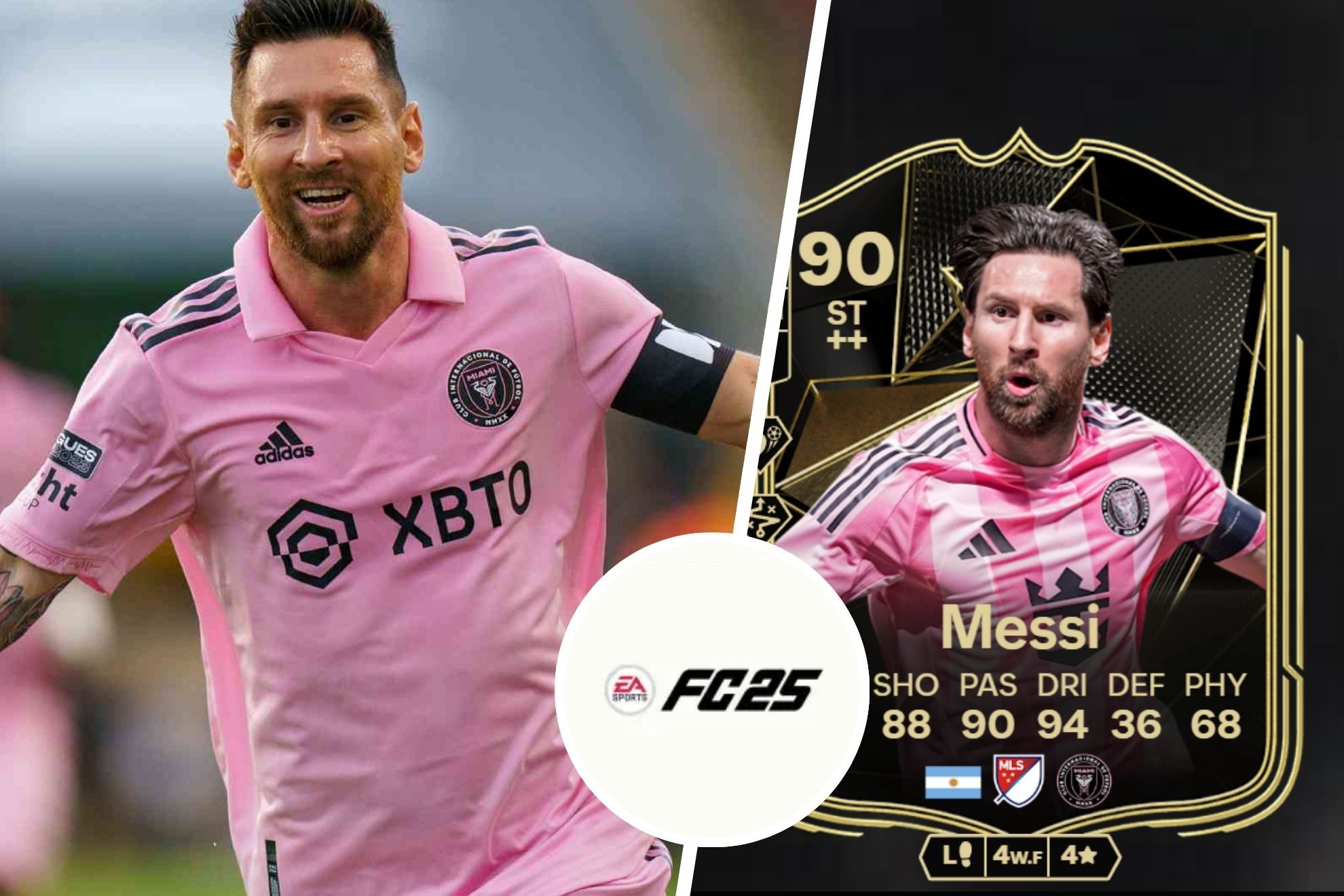 TOTW 2 de EA Sports FC 25: Leo Messi vuelve al Equipo de la Semana