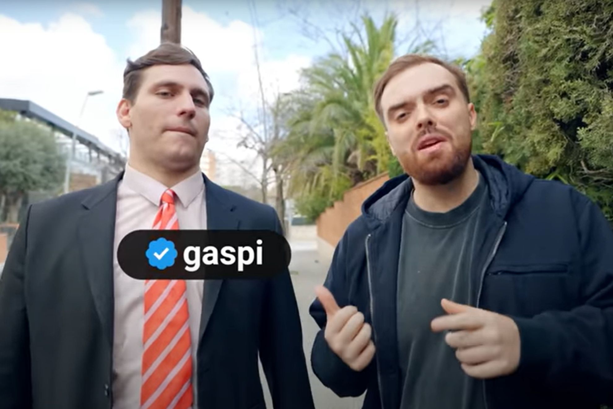 Ibai y Gaspi protagonizan un vídeo surrealista: ¿encontrarán personas ...