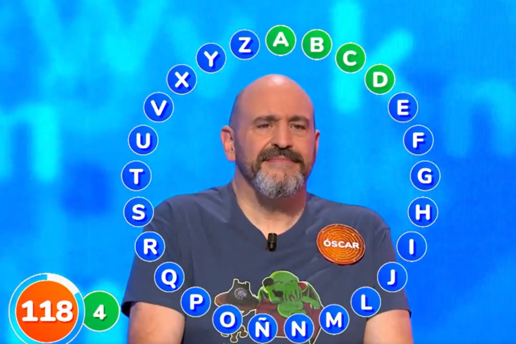 Óscar y Moisés empatan a 22 en un rosco emocionante