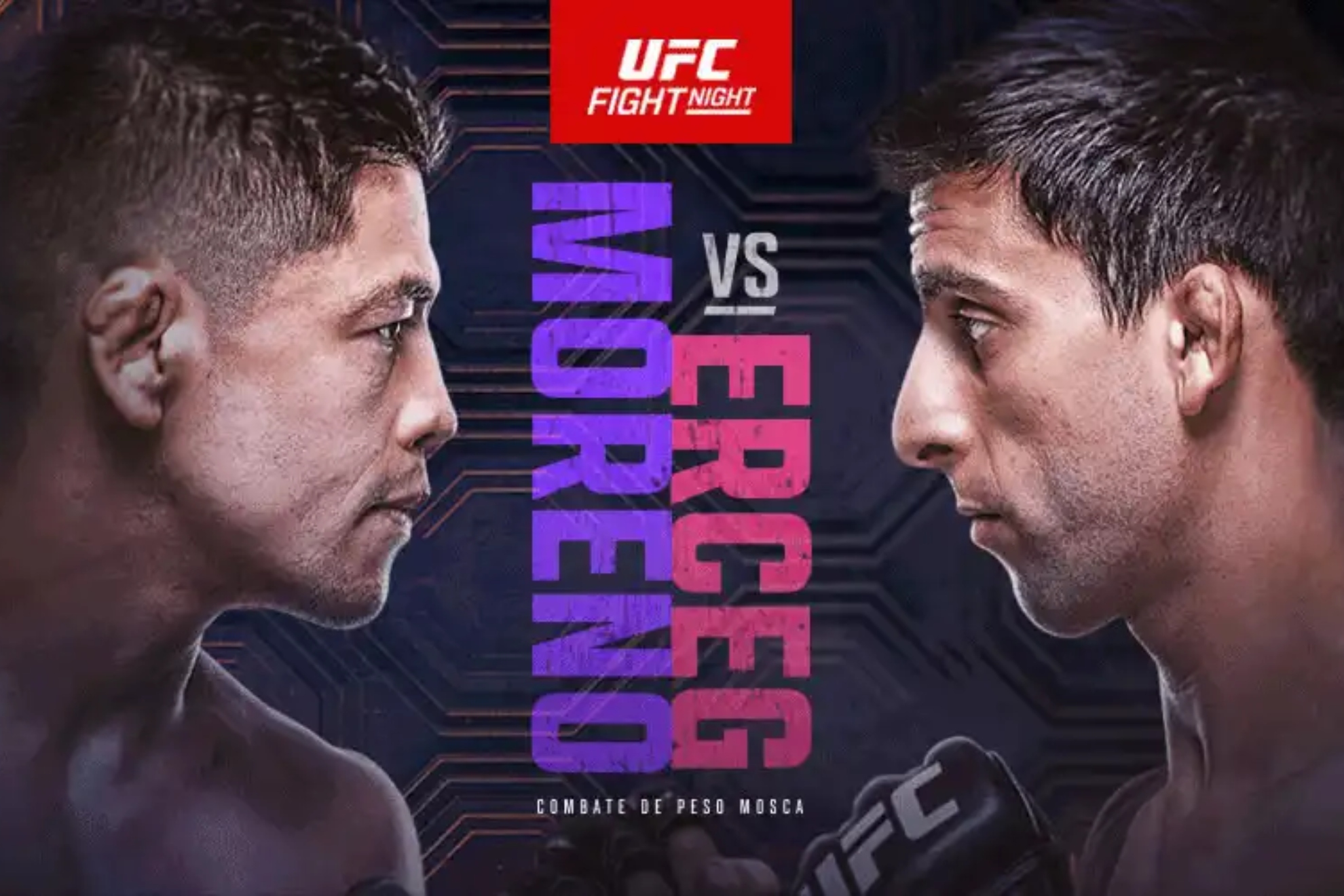 UFC México: a qué hora es el Brandon Moreno vs Erceg en España ...
