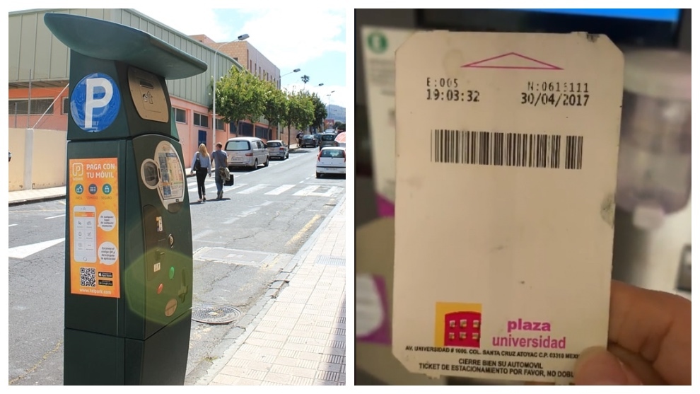 Descubre un ticket de parking de 2017... y esta es la cifra a pagar