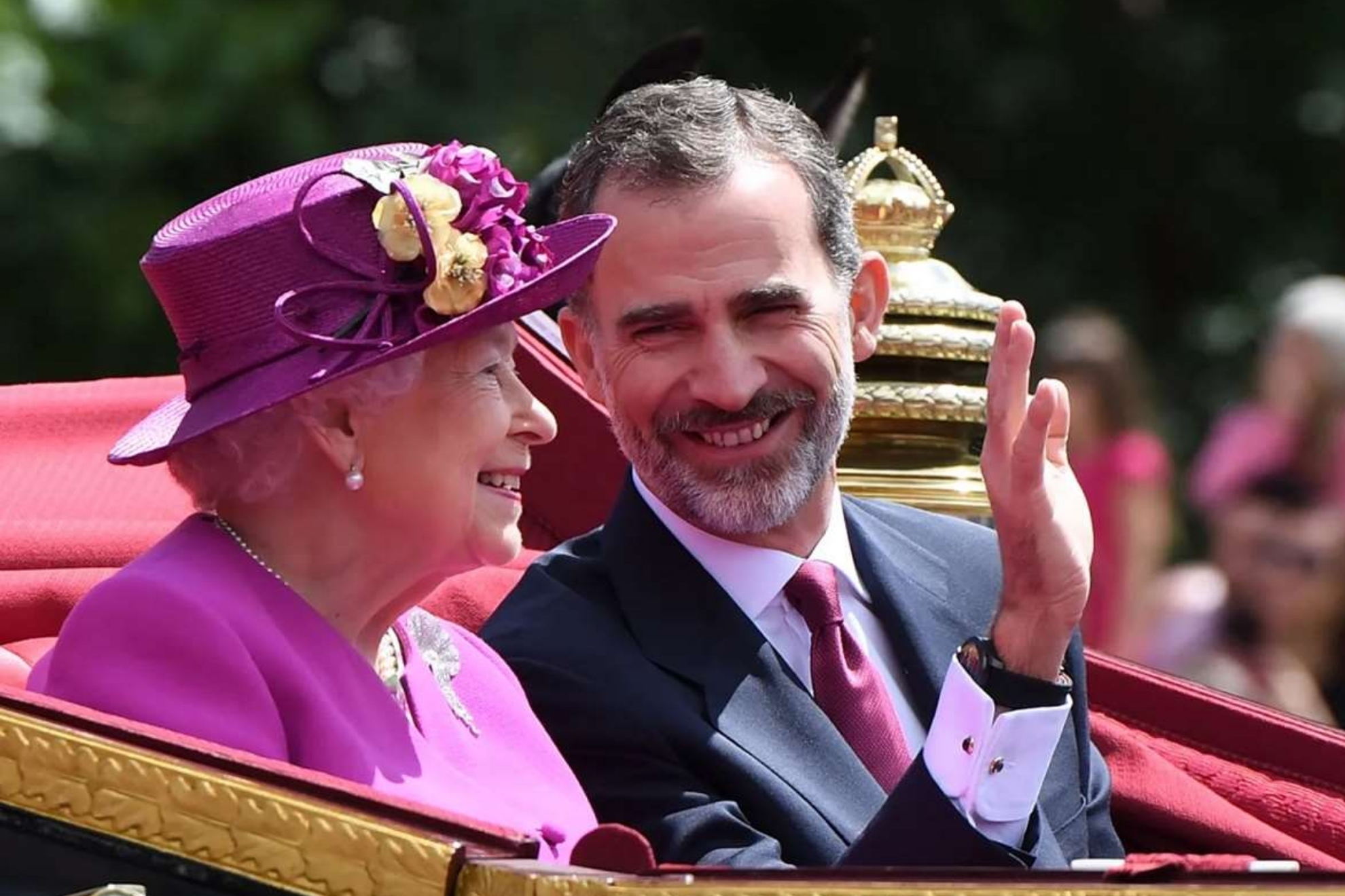 La relación entre Felipe VI e Isabel II, a la que el rey español llamaba 'tía Lilibeth'