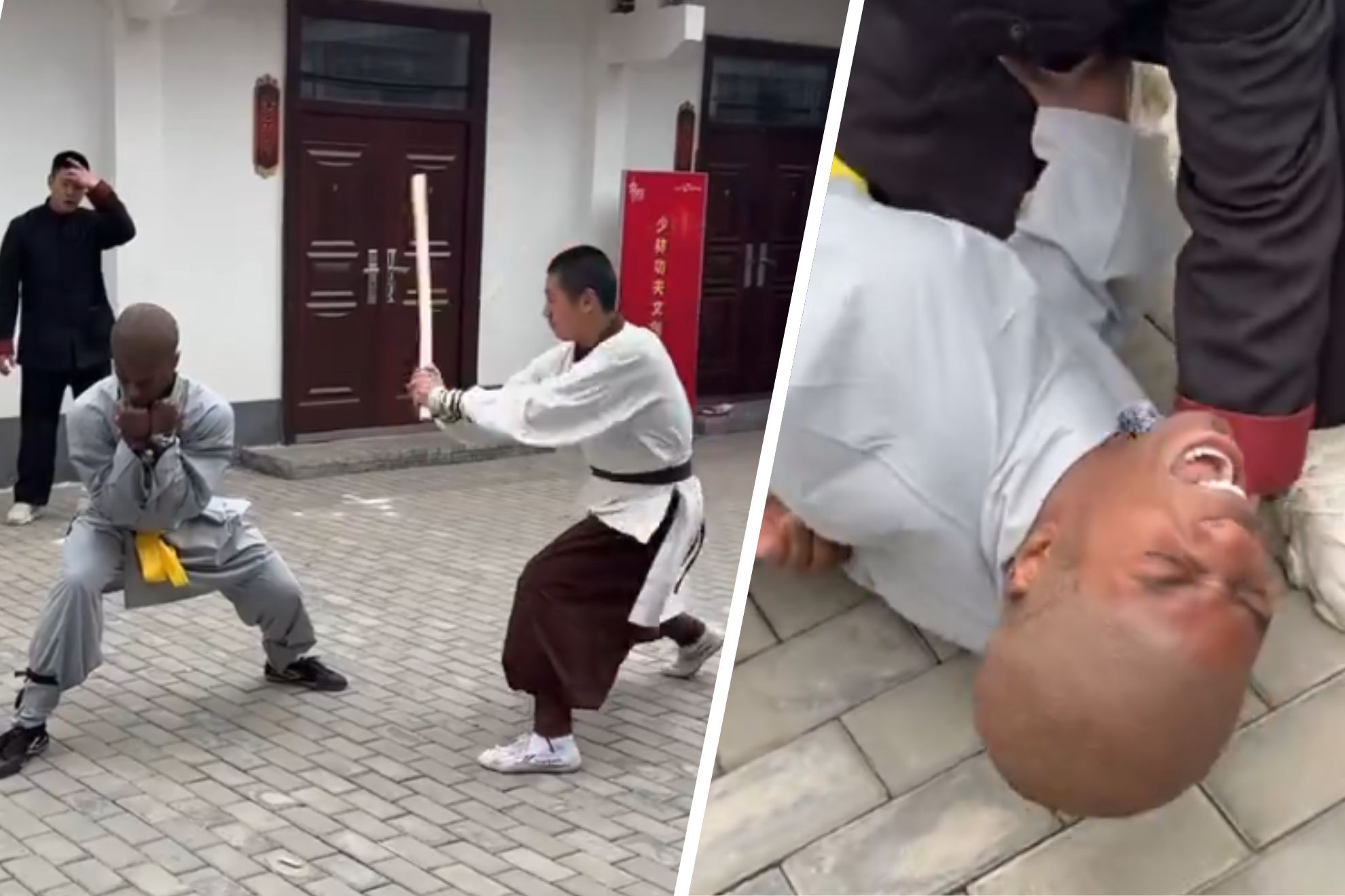 IShowSpeed sufre las consecuencias de aprender Kung Fu con los monjes ...