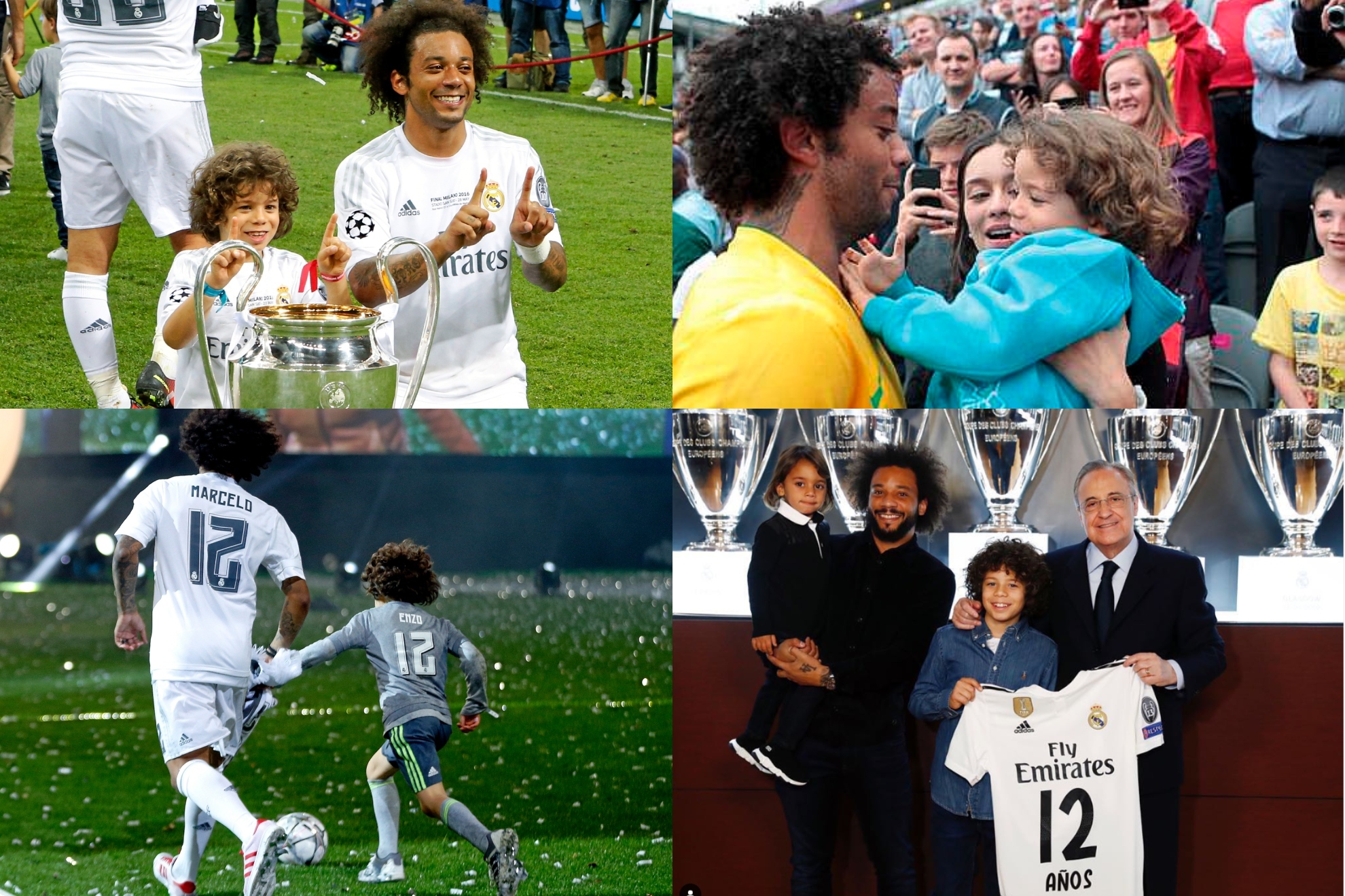 Enzo Alves, el niño que creció entre las estrellas