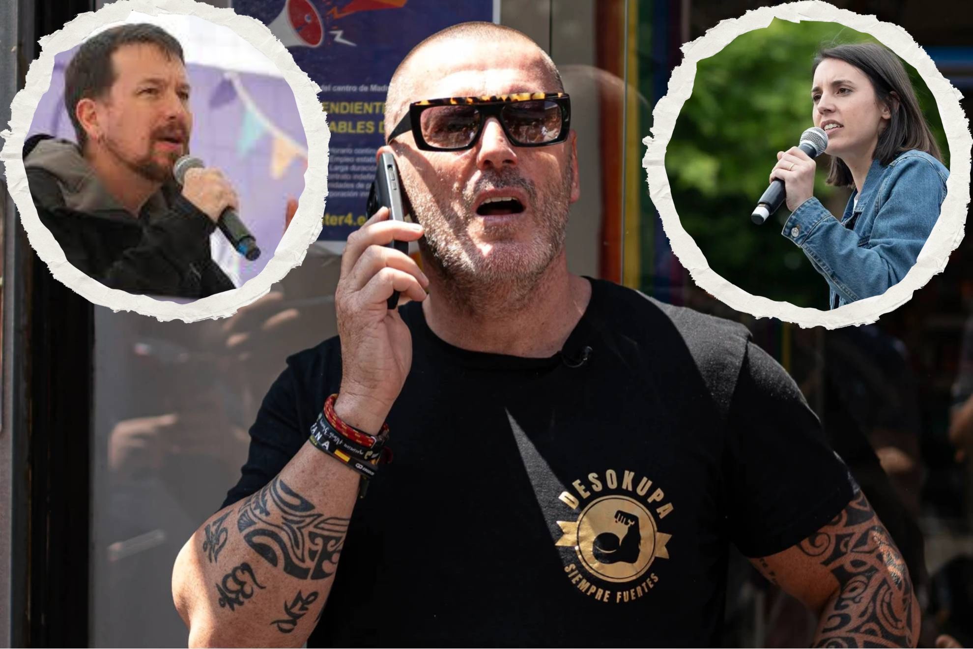 Dani Esteve, líder de Desokupa, a Pablo Iglesias: "Que me desee tu ...