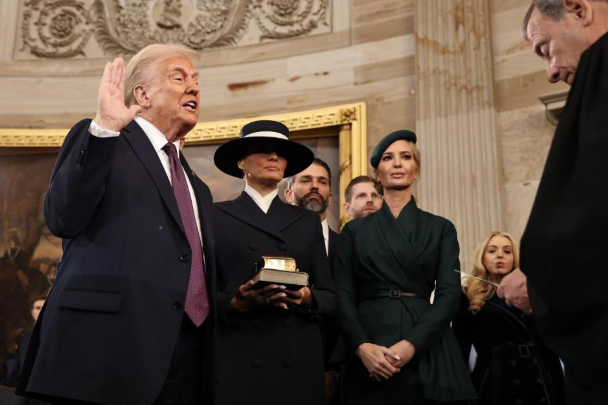Donald Trump, investido presidente de Estados Unidos: todas las claves ...