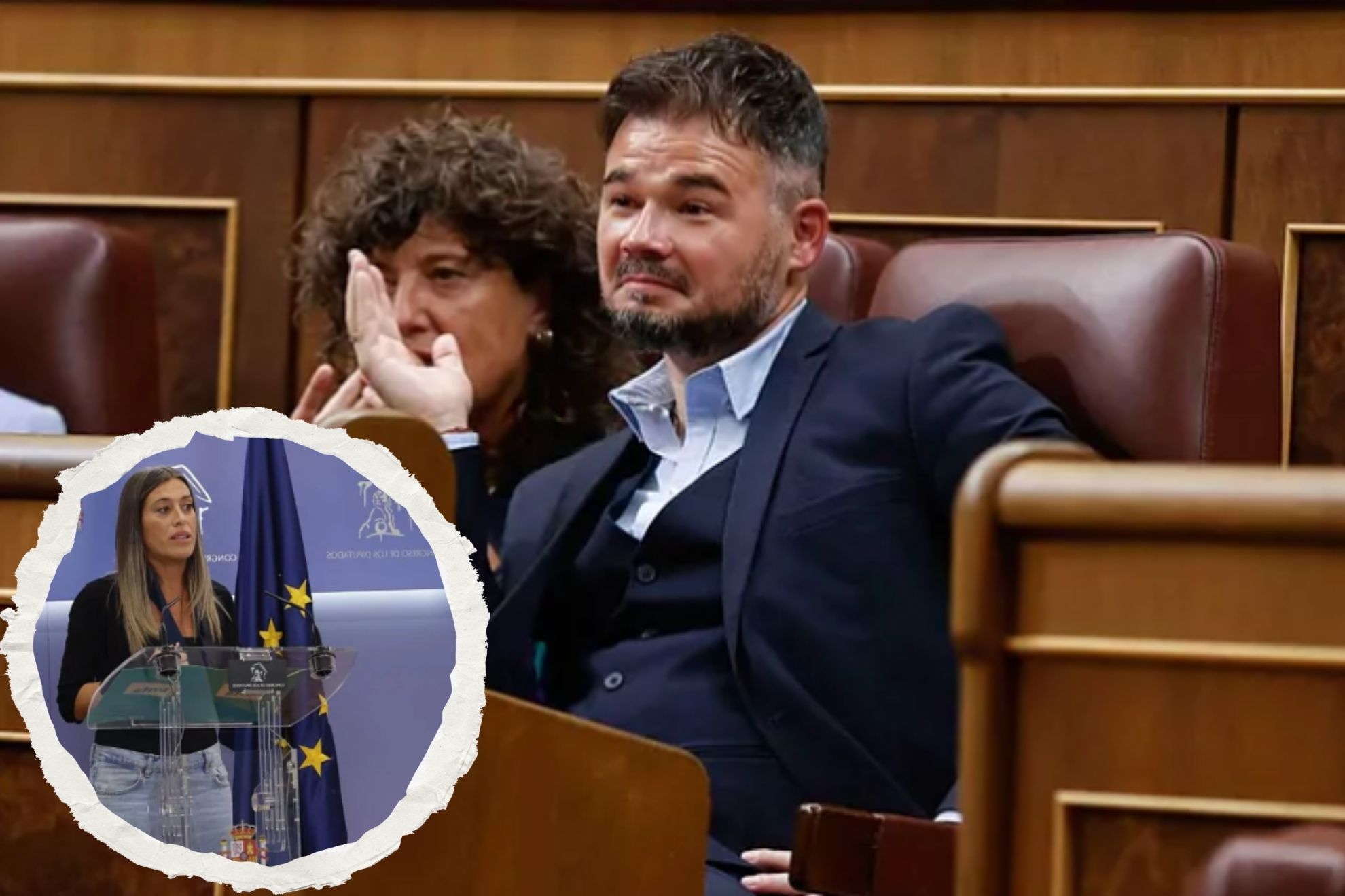 Gabriel Rufián 'atiza' a Miriam Nogueras por las trabas para aprobar el ...