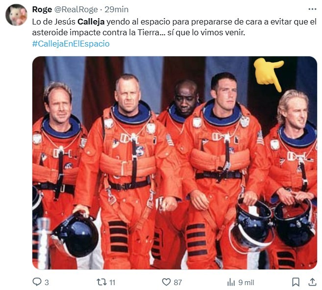 Los mejores memes del viaje al espacio de Jesús Calleja: "El cohete ...