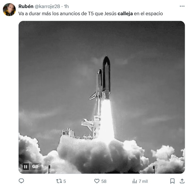 Los mejores memes del viaje al espacio de Jesús Calleja: "El cohete ...