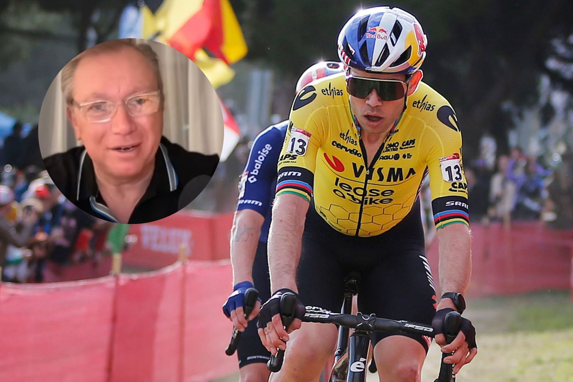 Algo pasa con Wout Van Aert: "No lo puede decir públicamente, pero él ...