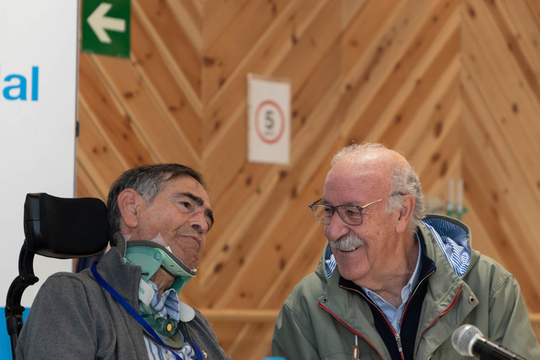 Camacho, Del Bosque y la AFE acompañan a Paco Pérez Durán en la lucha contra la ELA: "No me ...