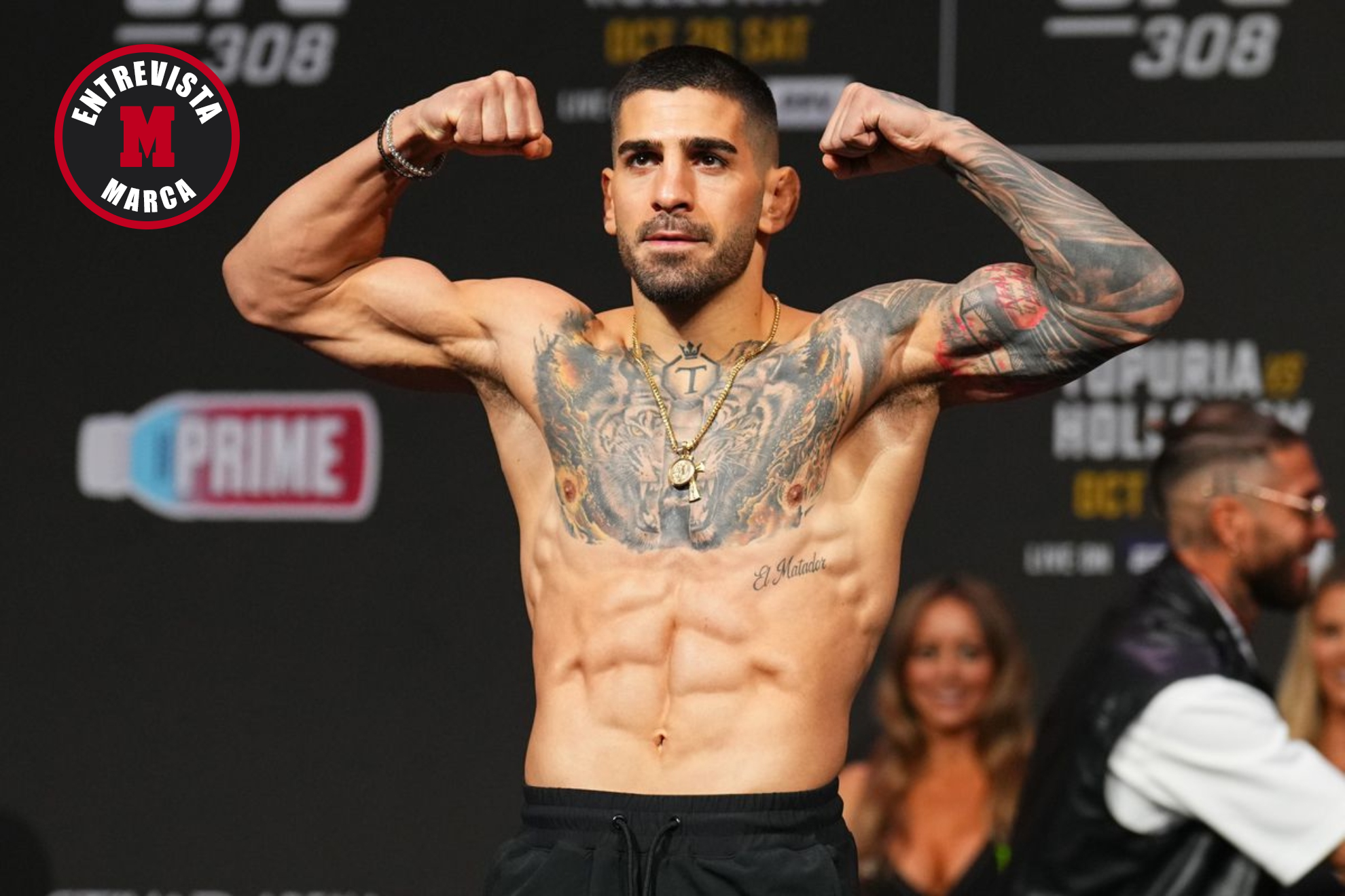 Jorge Climent: "Los que dicen que Ilia Topuria es pequeño..."