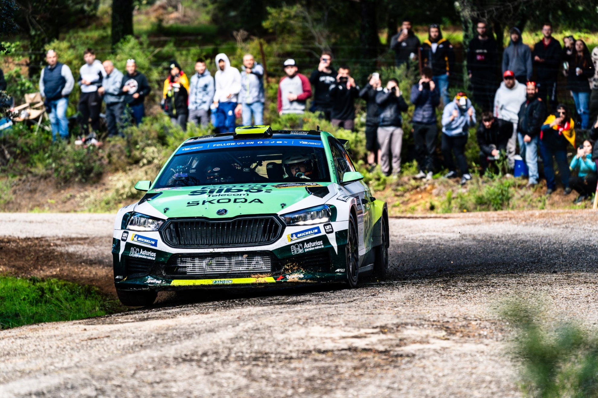 Skoda vuelve a hacer faena: nuevo doblete en el Rally Sierra Morena y ...