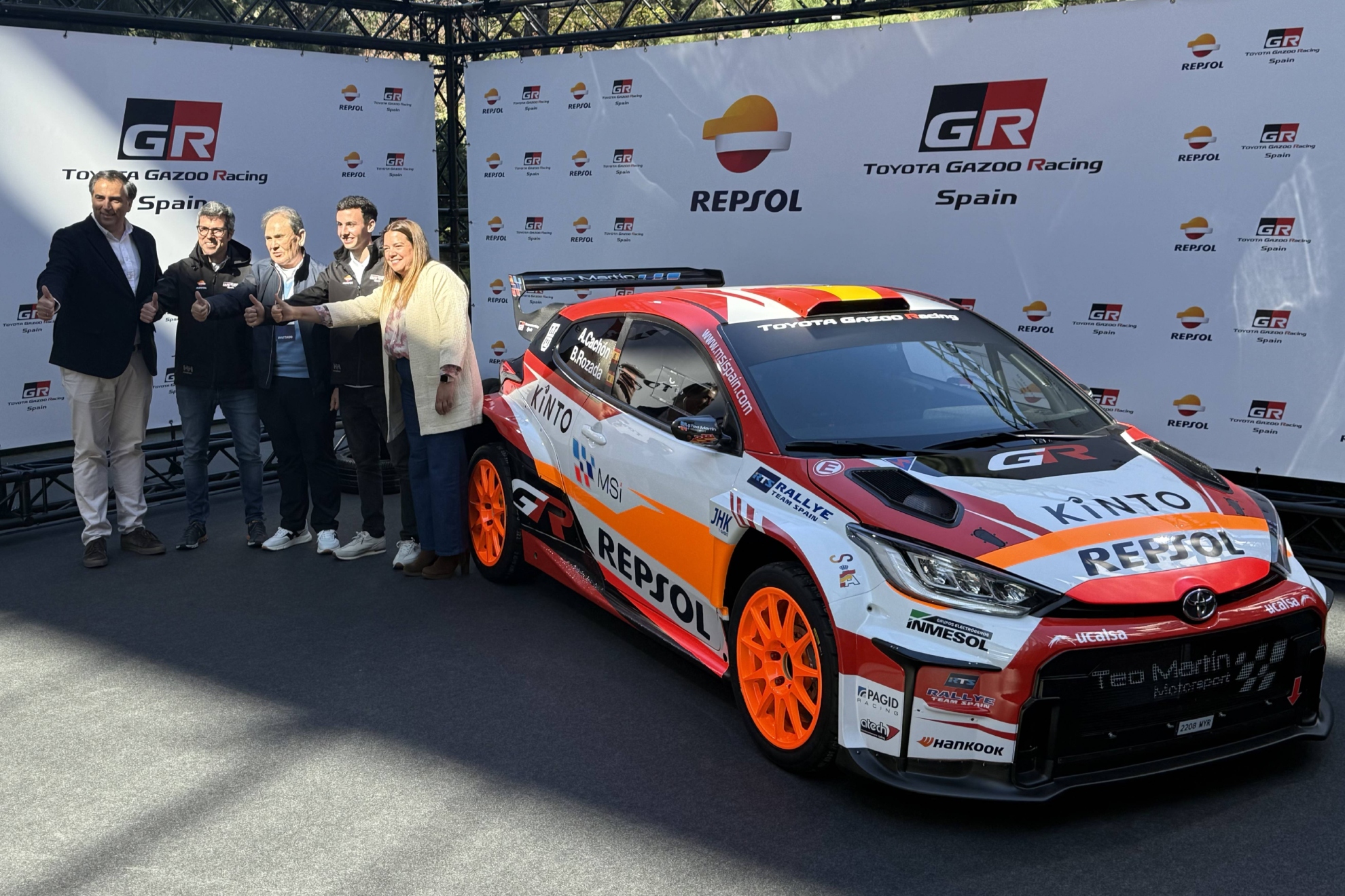 Repsol regresa al WRC con Alejandro Cachón