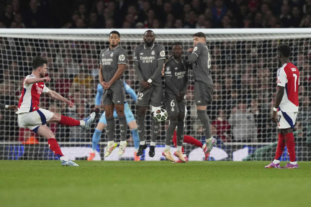 Declan Rice mete los primeros goles de falta de su vida y pone patas arriba la eliminatoria ante ...