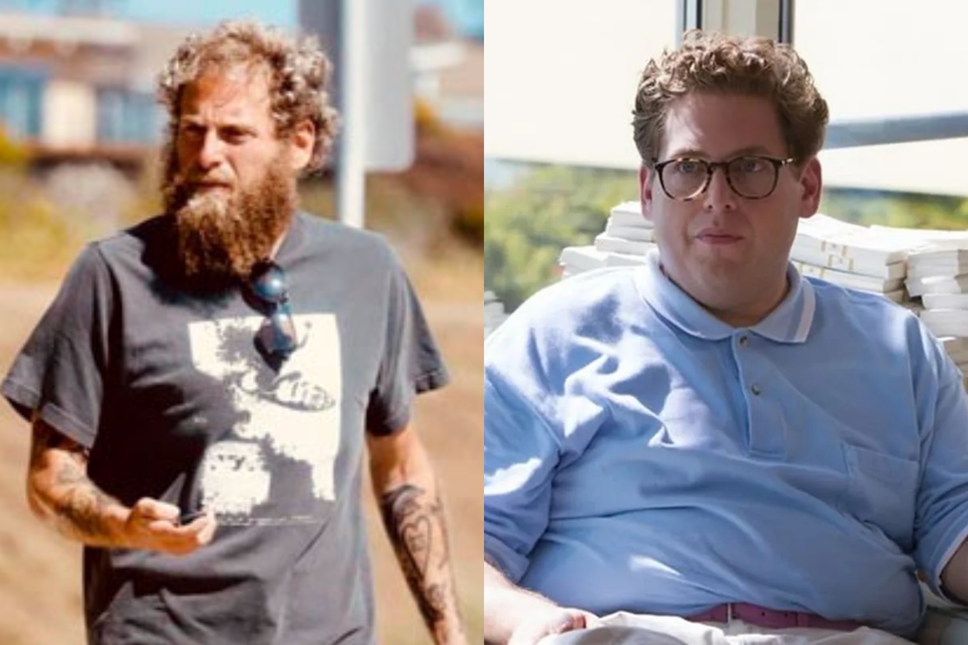 El increíble cambio físico de Jonah Hill, actor de ‘El lobo de Wall Street’ y ‘Moneyball’, tras ...