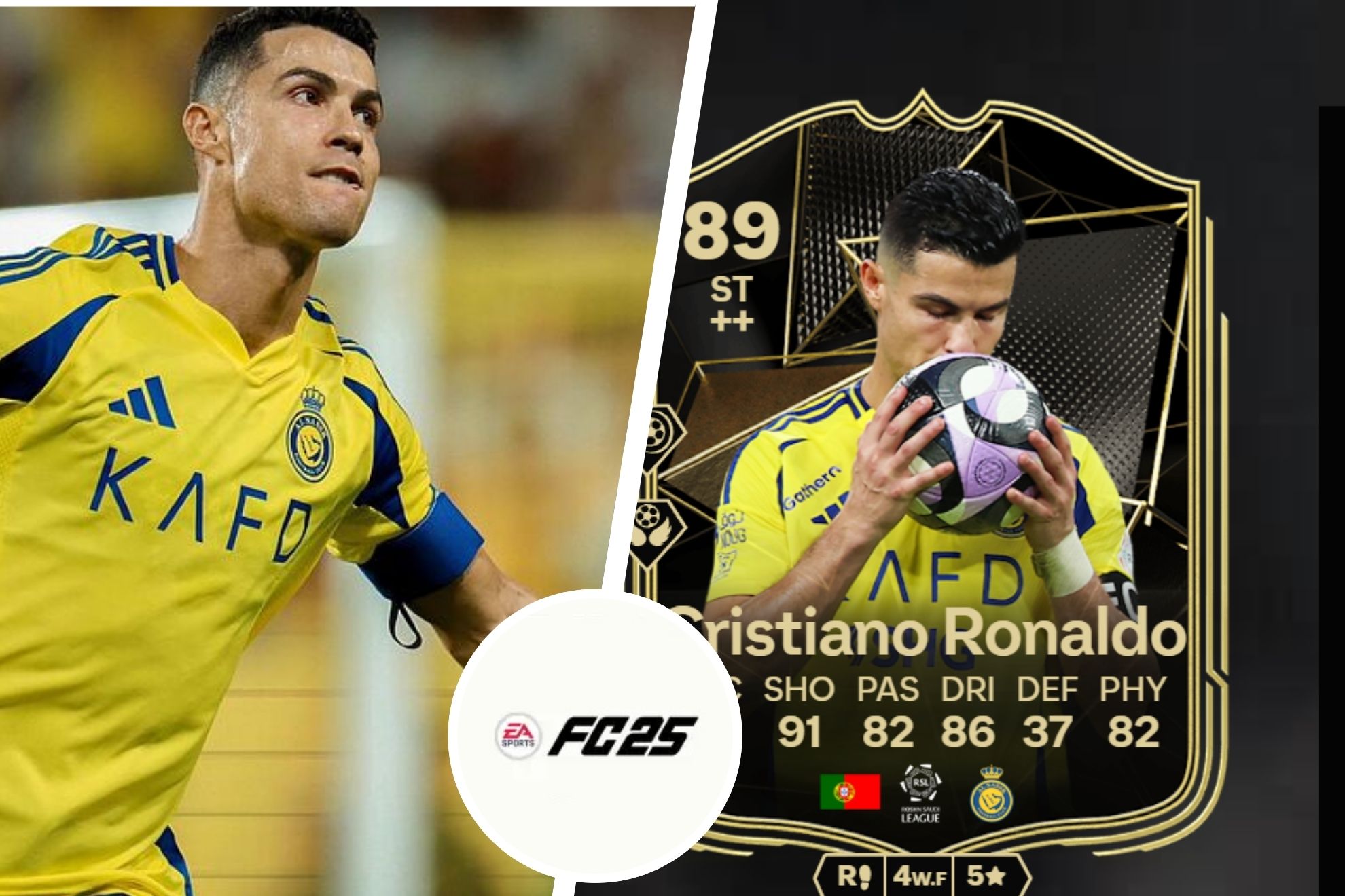 Cristiano Ronaldo, el nombre más destacado del TOTW 30 de EA Sports FC 25