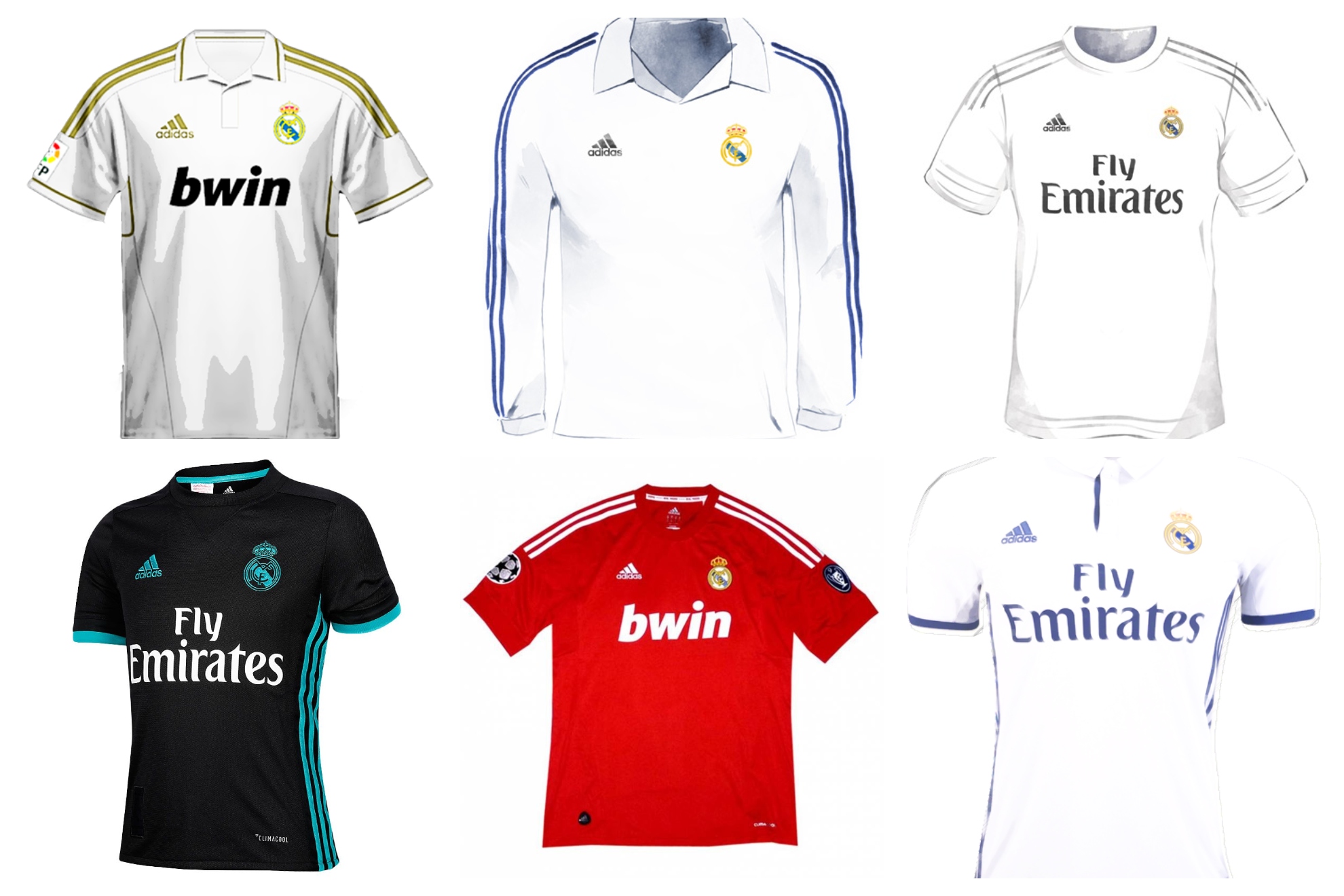 La camiseta más bonita de la historia del Real Madrid: así está el ránking