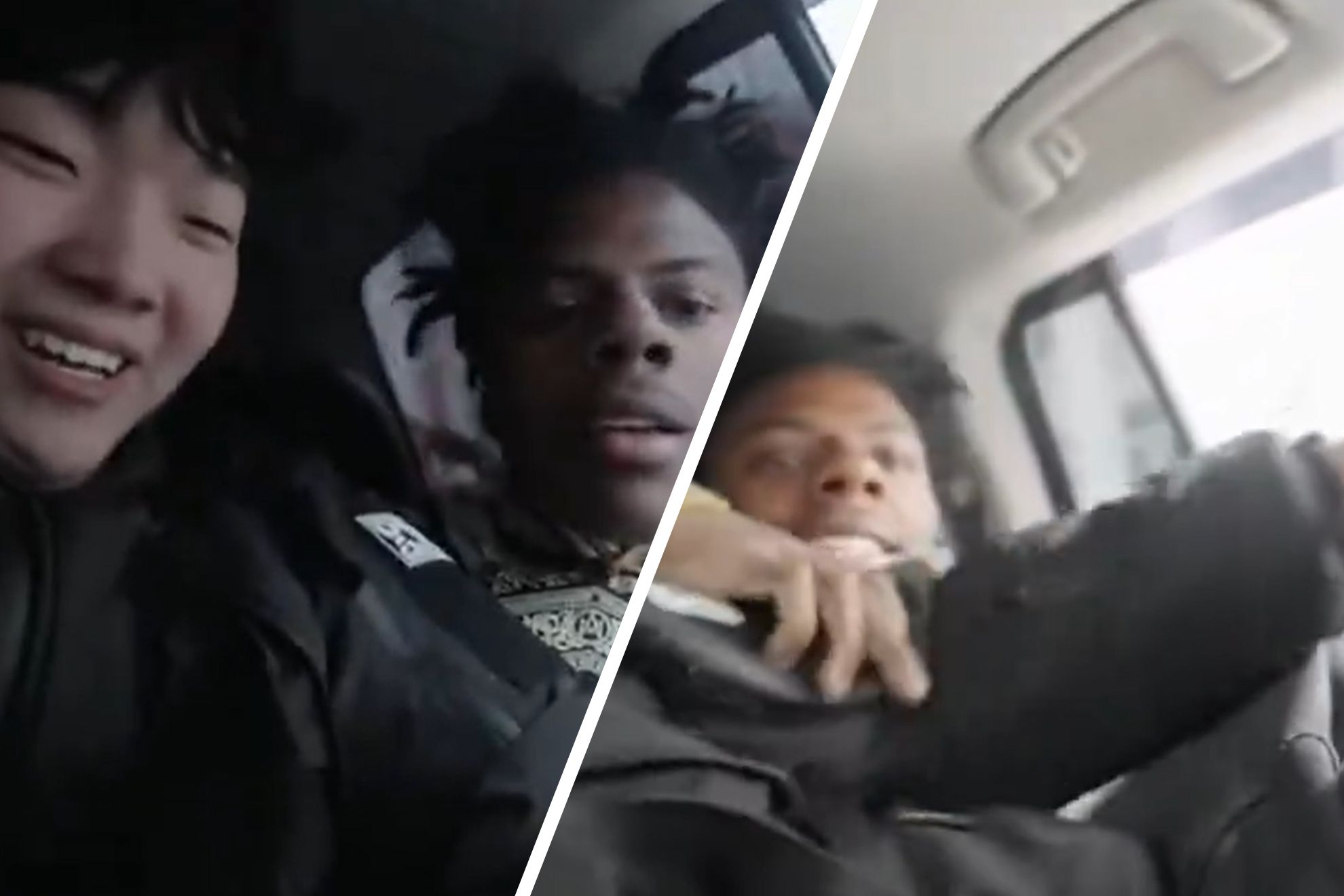 IShowSpeed alucina con un fan que se cuela en su coche en marcha ...